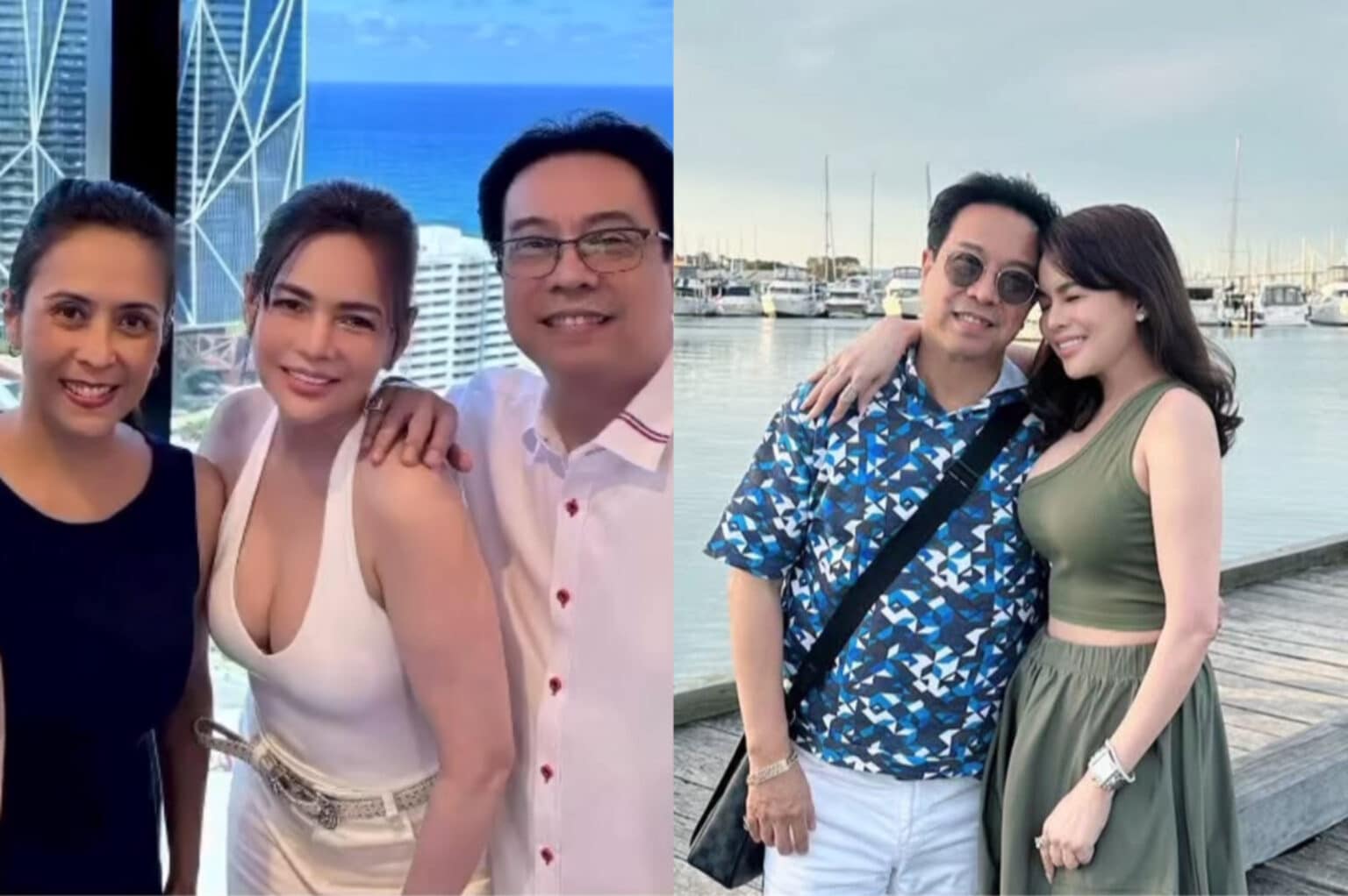 Rachel Alejandro thanks dad Hajji's partner Alynna Velasquez