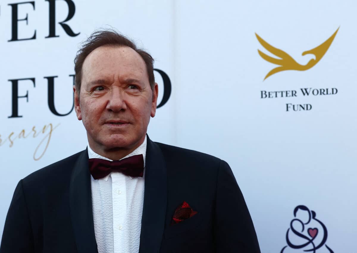 Kevin Spacey 'glad to be working' as he is feted in Cannes