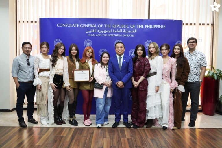 LOOK: BINI receives certificate of commendation in Dubai