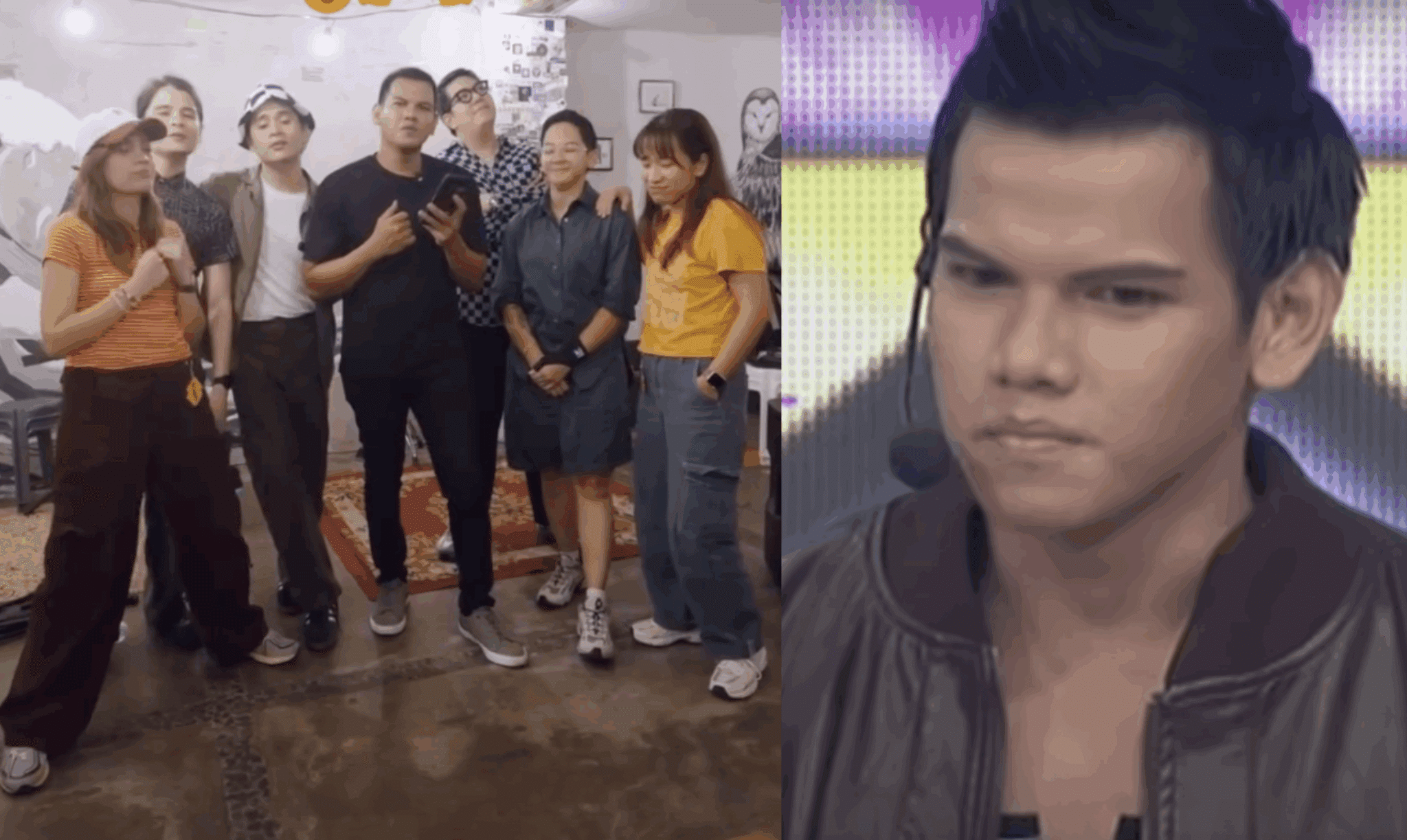 Christopher Diwata appears at Ben&Ben concert