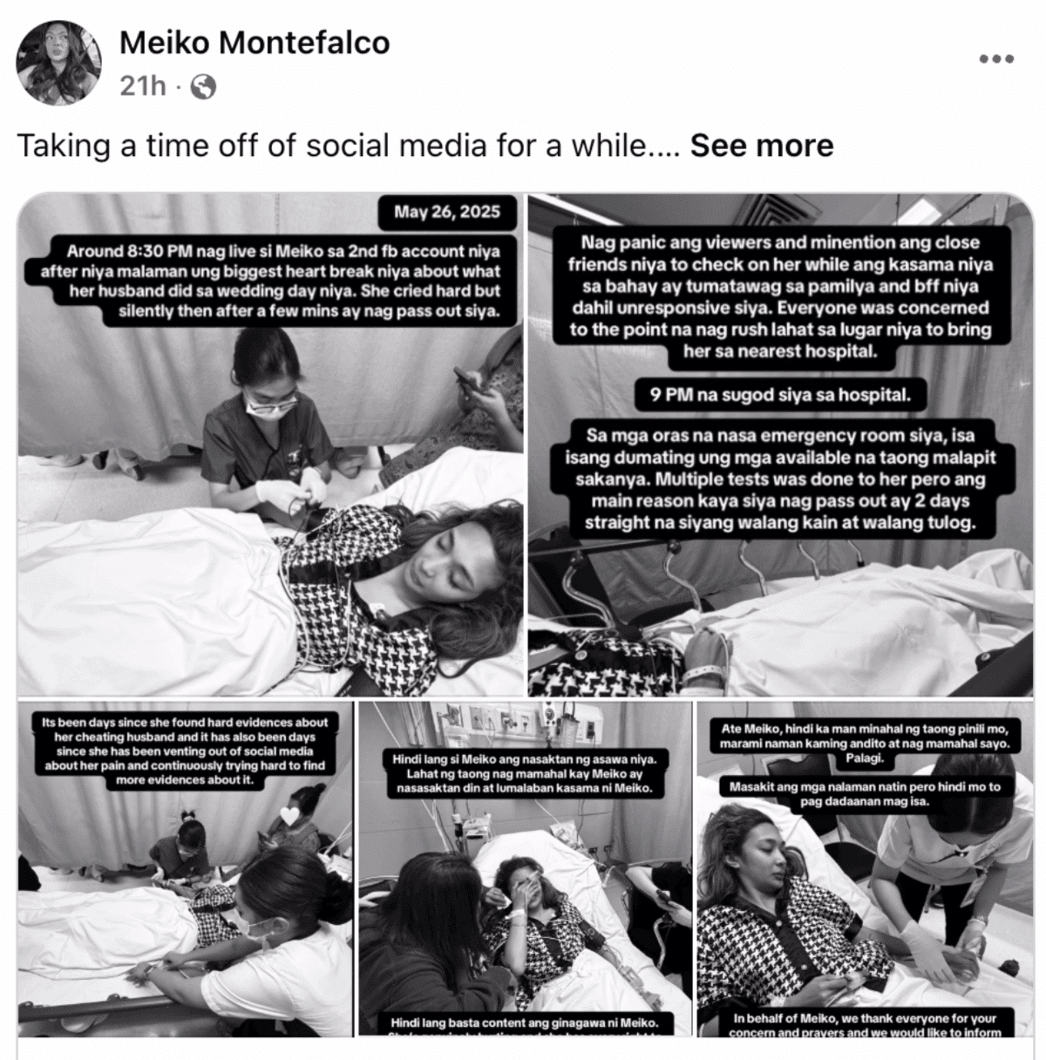 Meiko Montefalco on cheating fiasco with husband