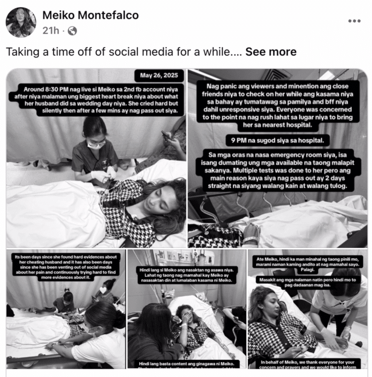 Meiko Montefalco on cheating fiasco with husband