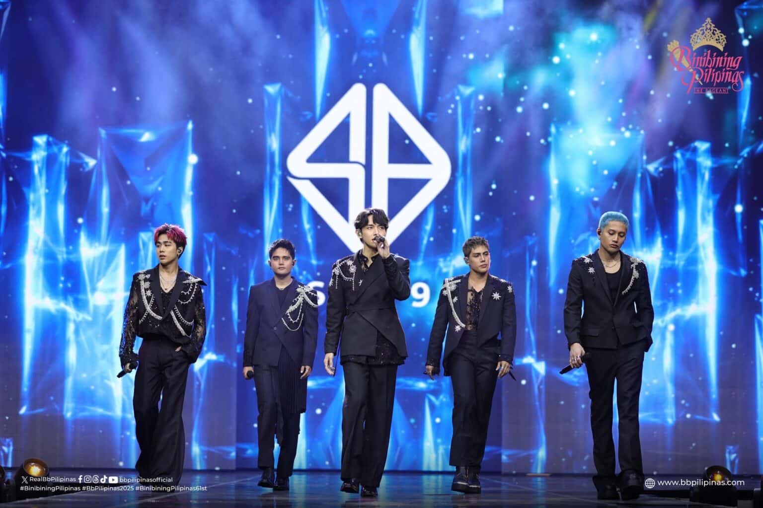 Binibining Pilipinas 2025: SB19 performs at evening gown segment