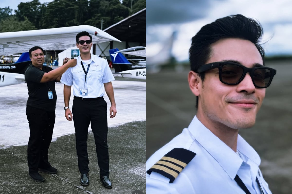 Xian Lim earns commercial pilot license