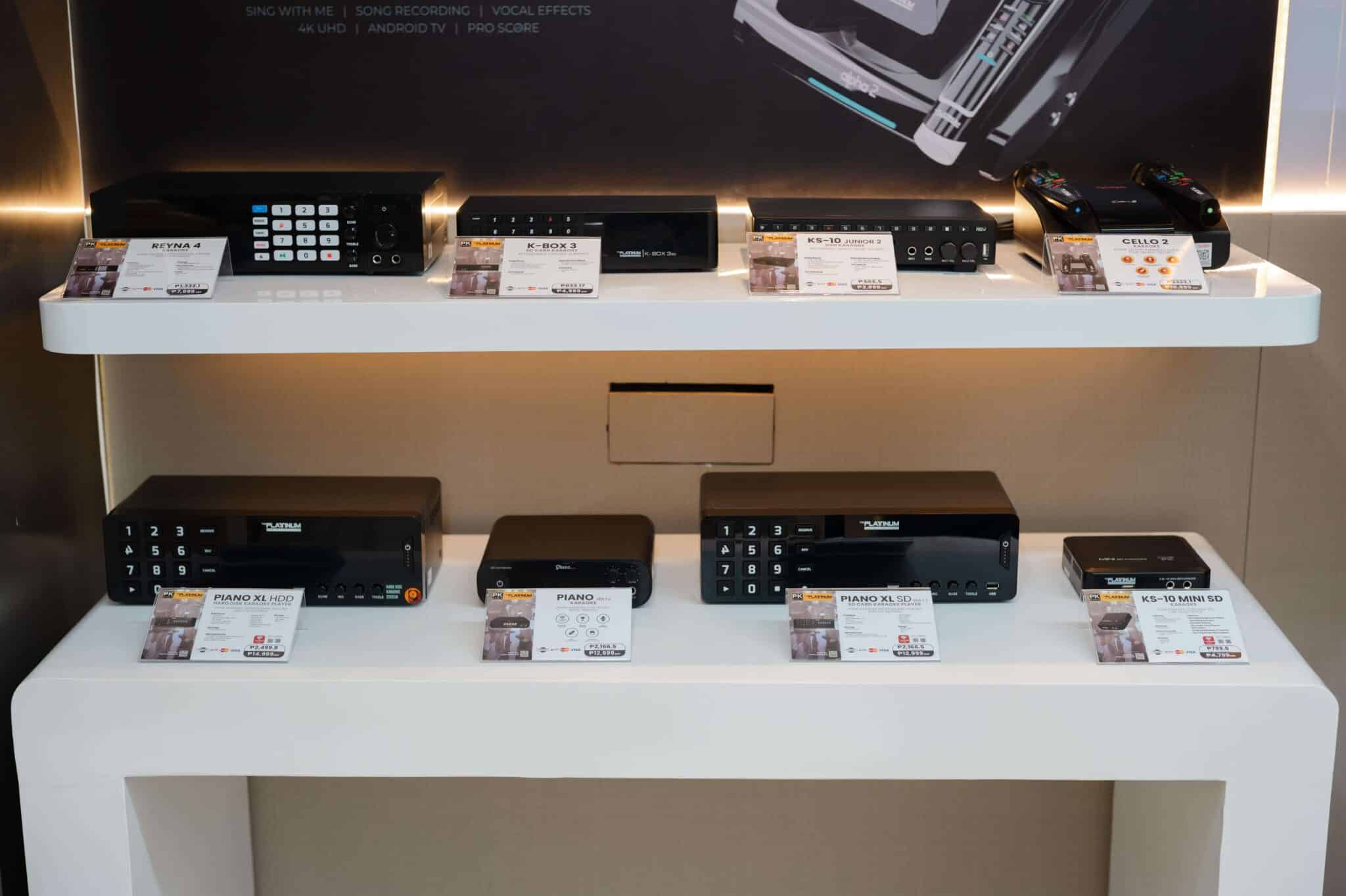Platinum Karaoke unveils the Platinum Soundscape Concept store at SM Makati