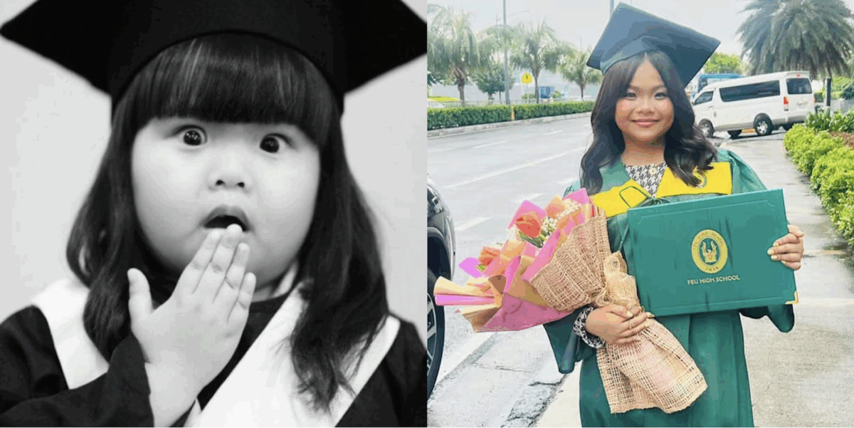 LOOK: Ryzza Mae Dizon graduates from senior high school
