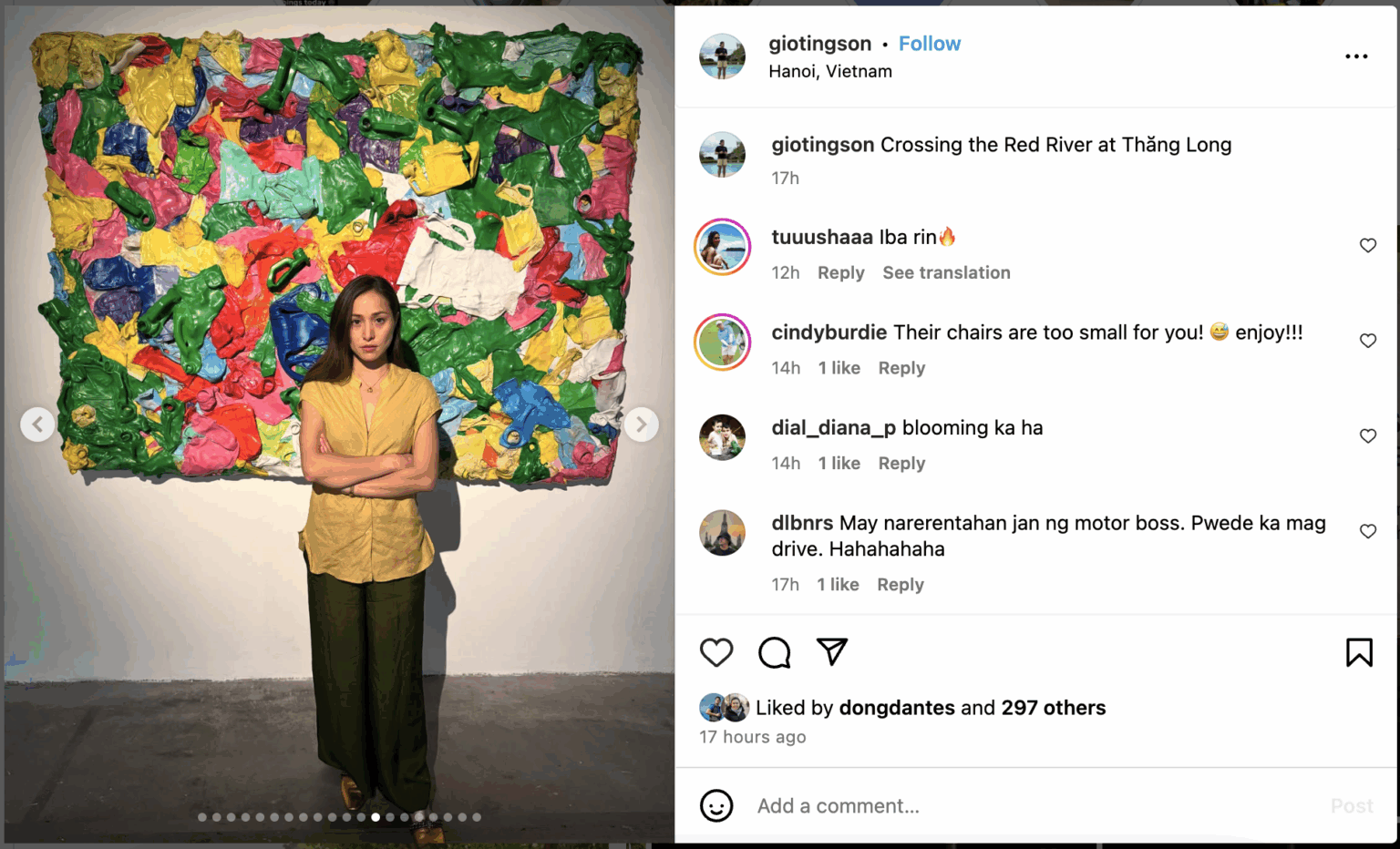 Cristine Reyes spotted with ex-NYC chair Gio Tingson in Vietnam