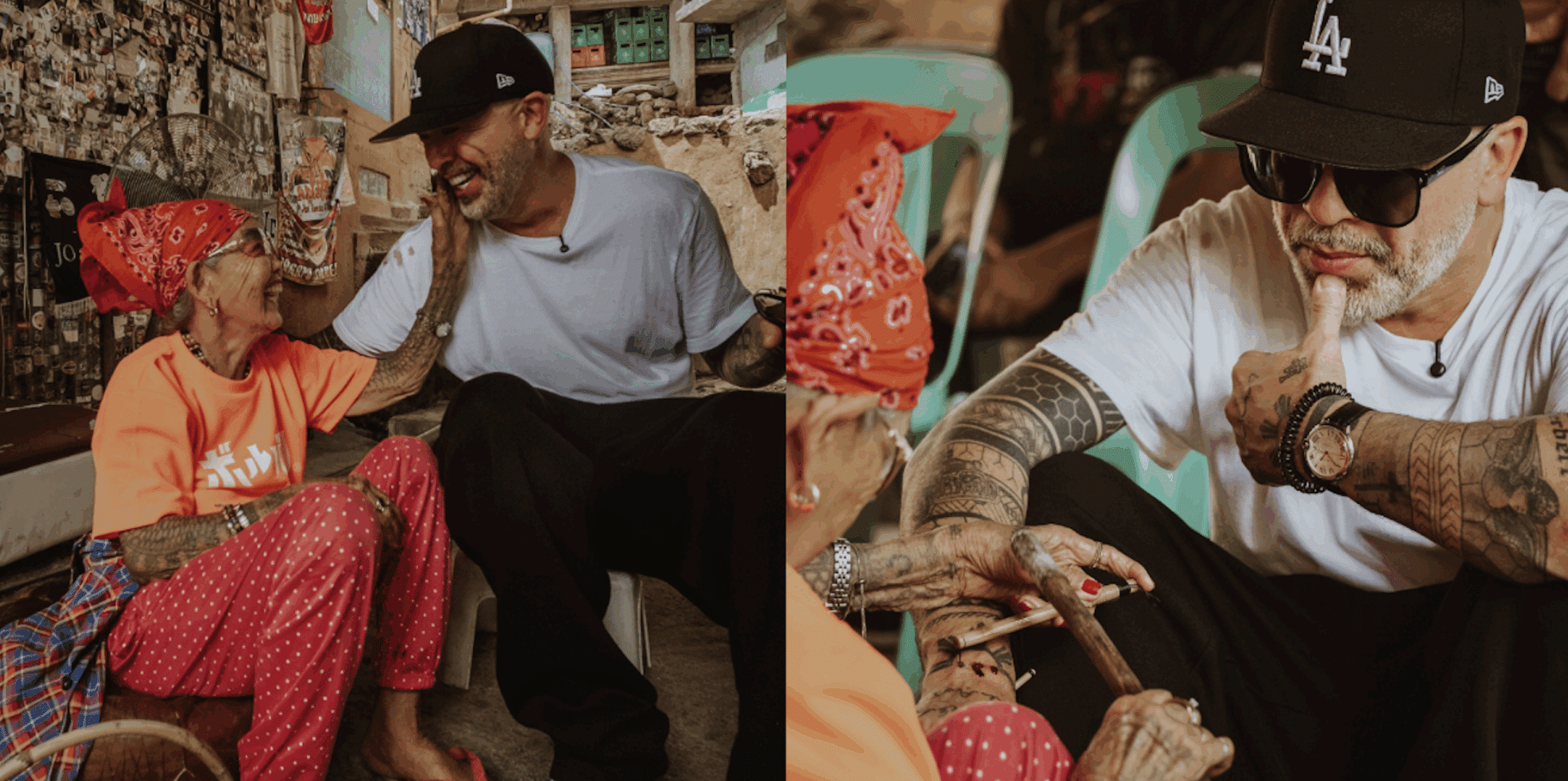 Jo Koy gets three dot signature tattoo from Apo Whang-Od