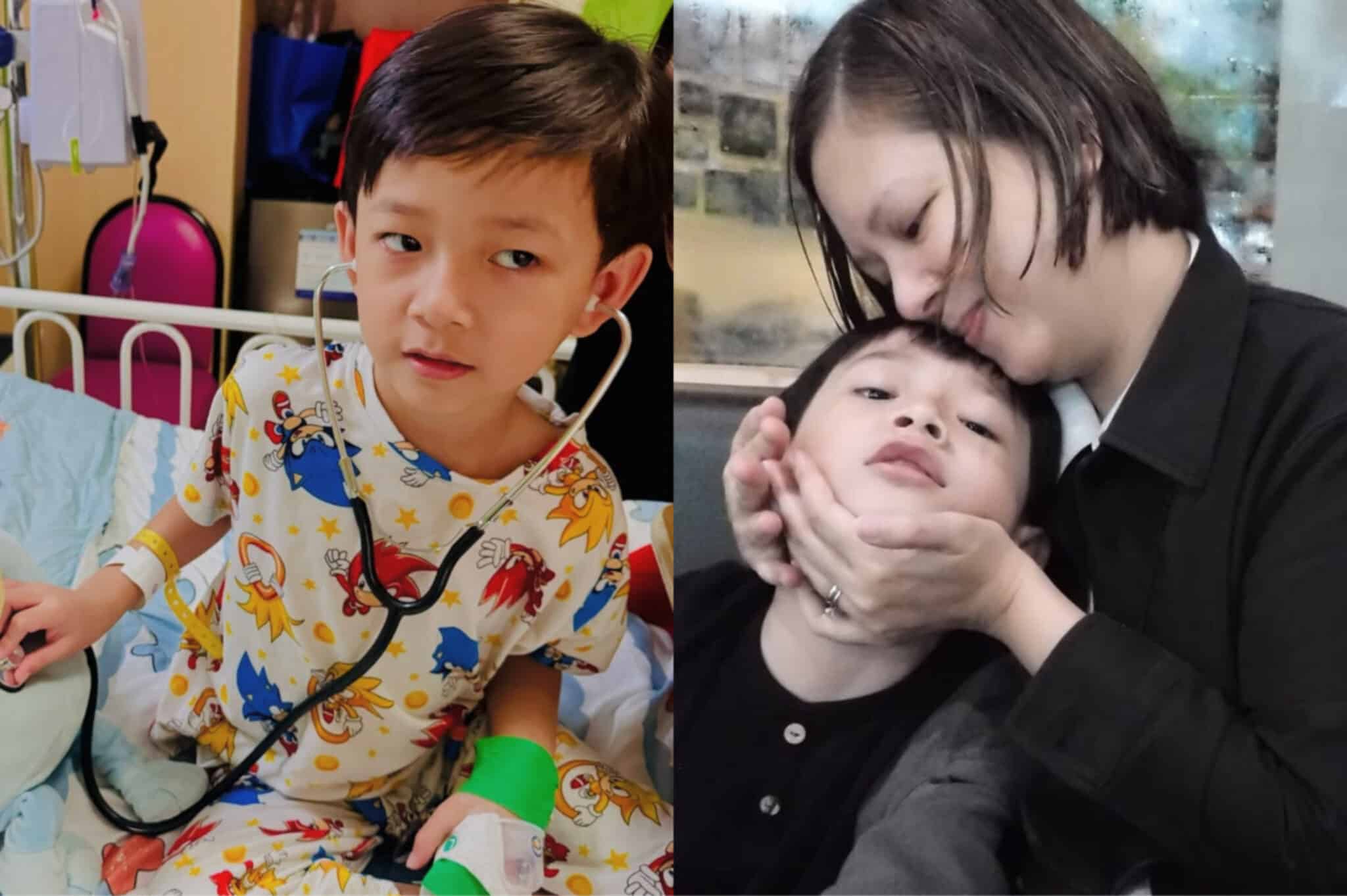 Chynna Ortaleza's son Salem recovering amid hospitalization
