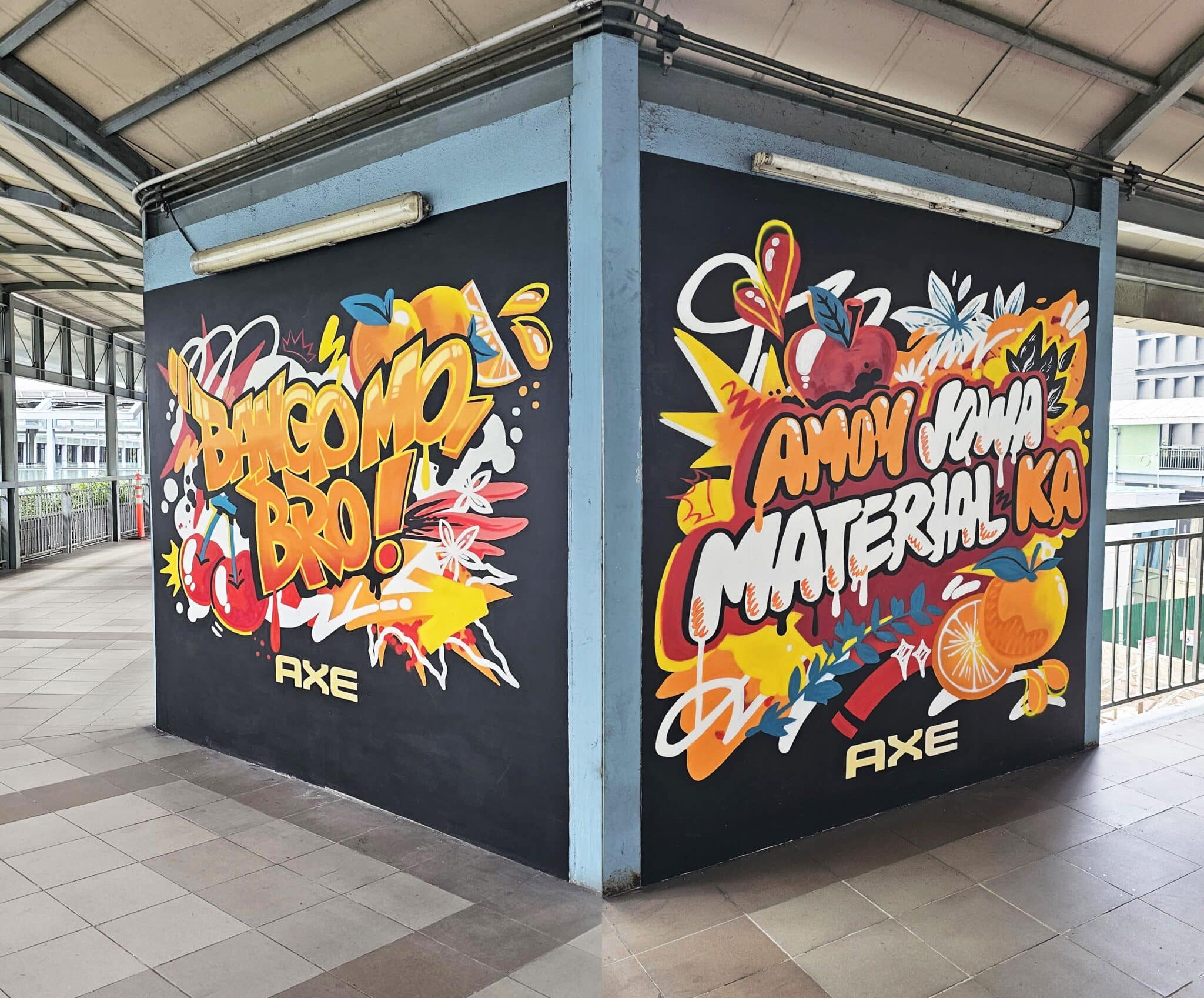AXE’s scented murals are turning heads (and noses) in Makati