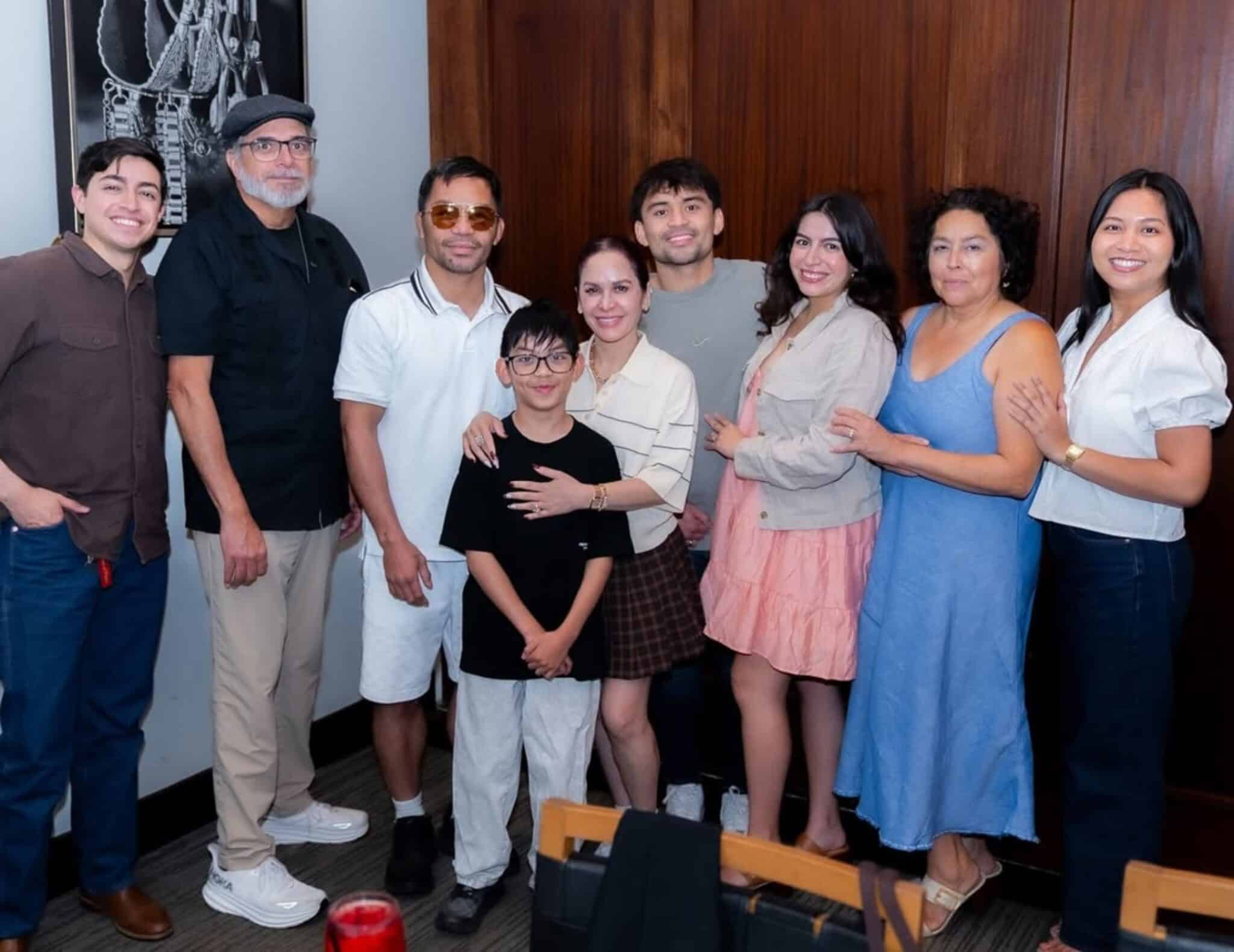 Jinkee, Manny Pacquiao visit family of Jimuel’s rumored GF