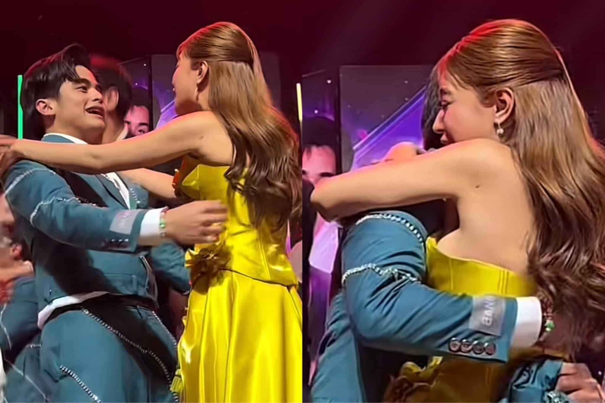 Will Ashley on ‘PBB’ Big Night hug with Bianca de Vera