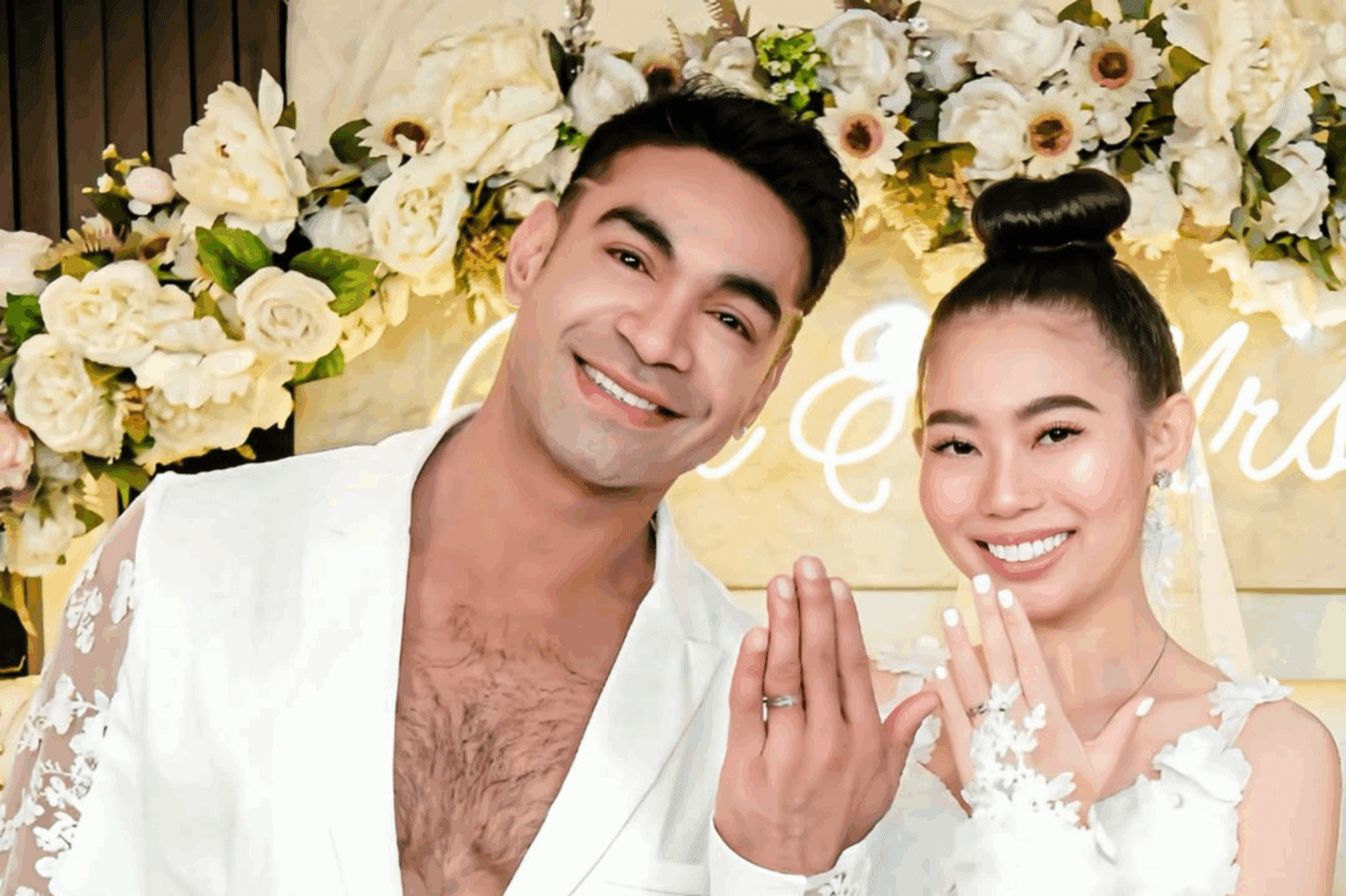 Carlos Agassi, Sarina Yamamoto say ‘I do’ in heartfelt ceremony