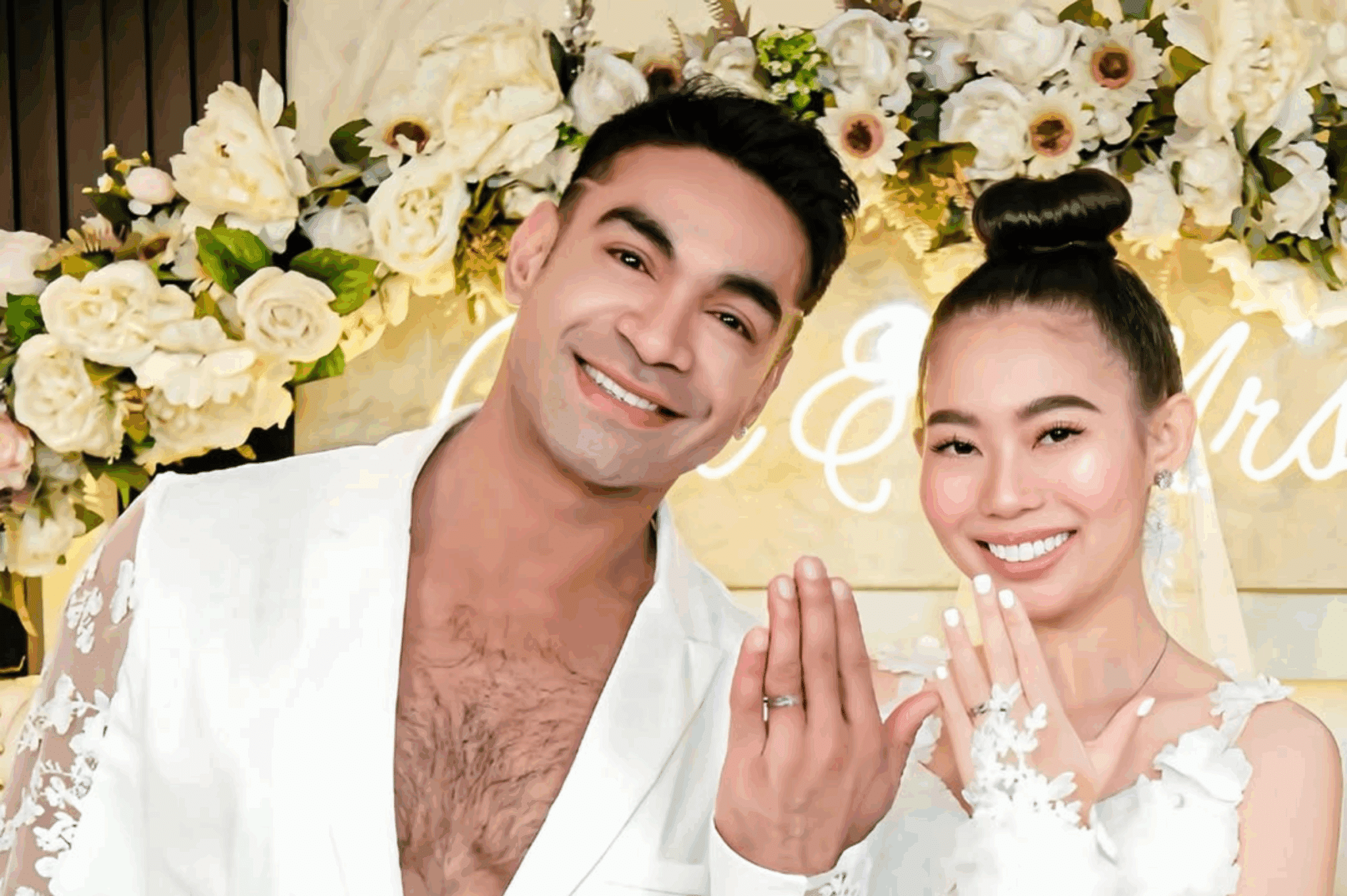Carlos Agassi, Sarina Yamamoto say ‘I do’ in heartfelt ceremony
