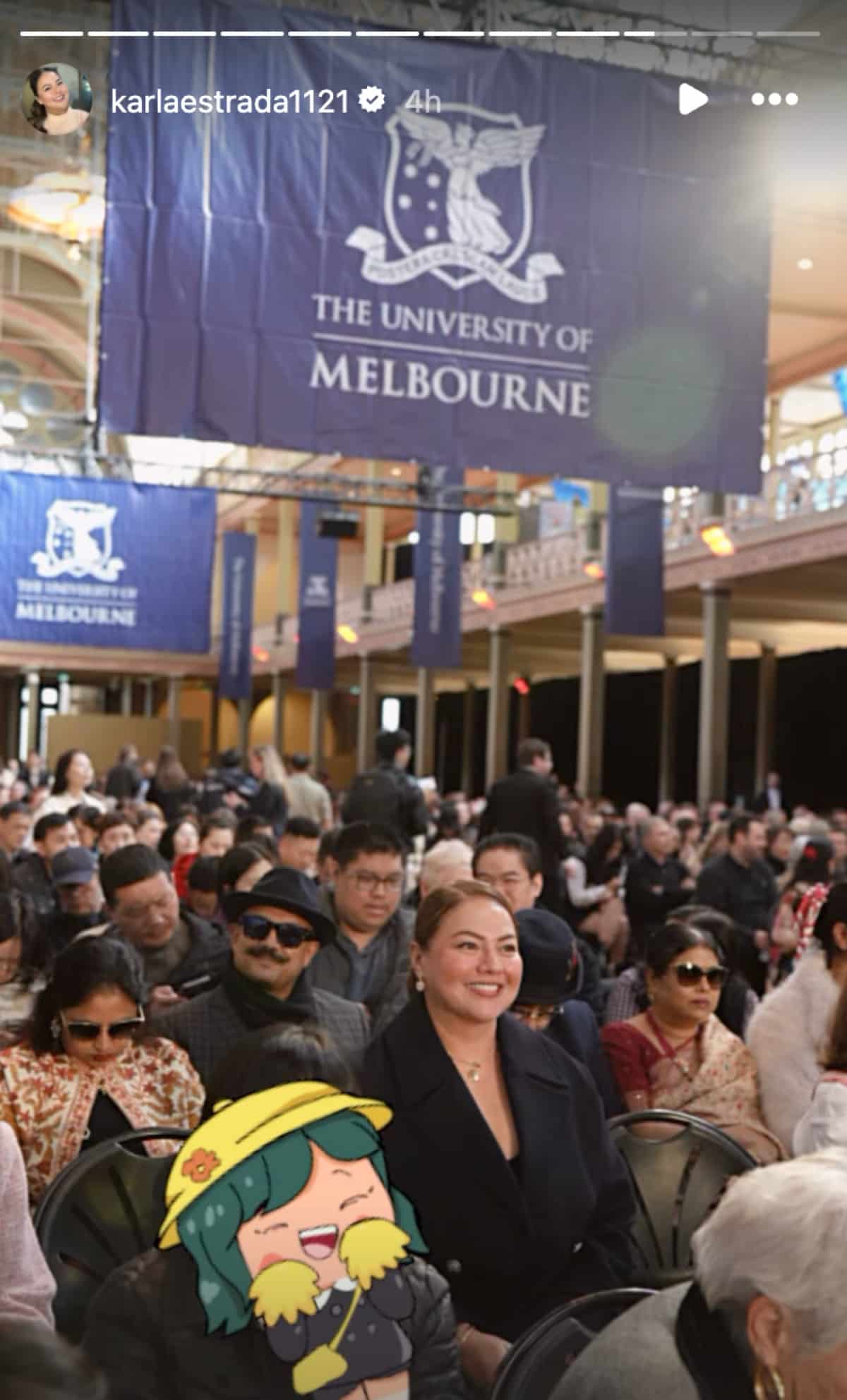 Karla Estrada attends daughter Magui’s graduation in Australia