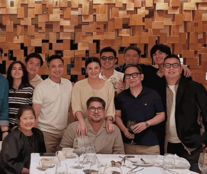 Atasha Muhlach seen with Jacob Ang at family gathering