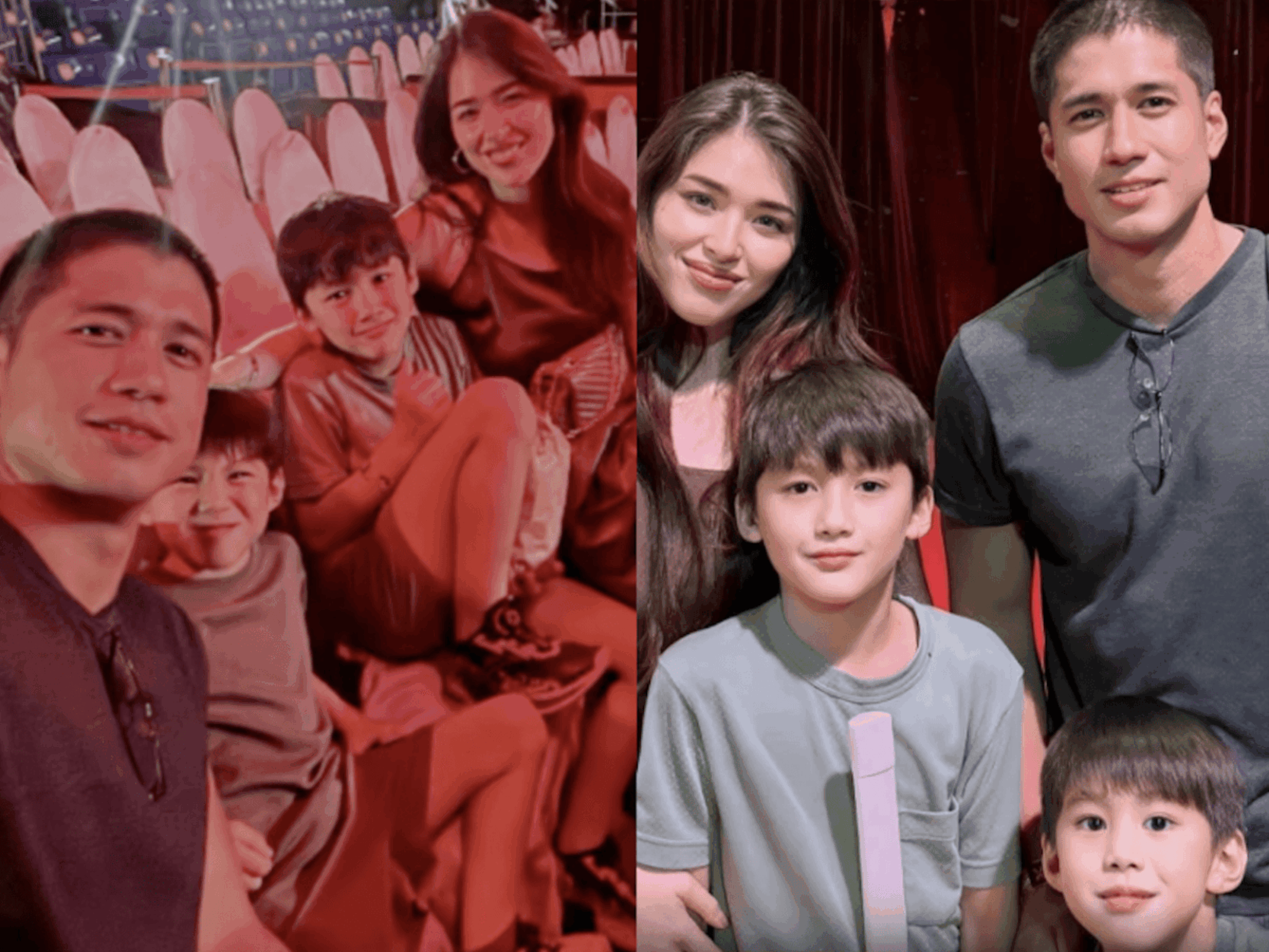 Aljur Abrenica, Kylie Padilla enjoy circus show with their kids