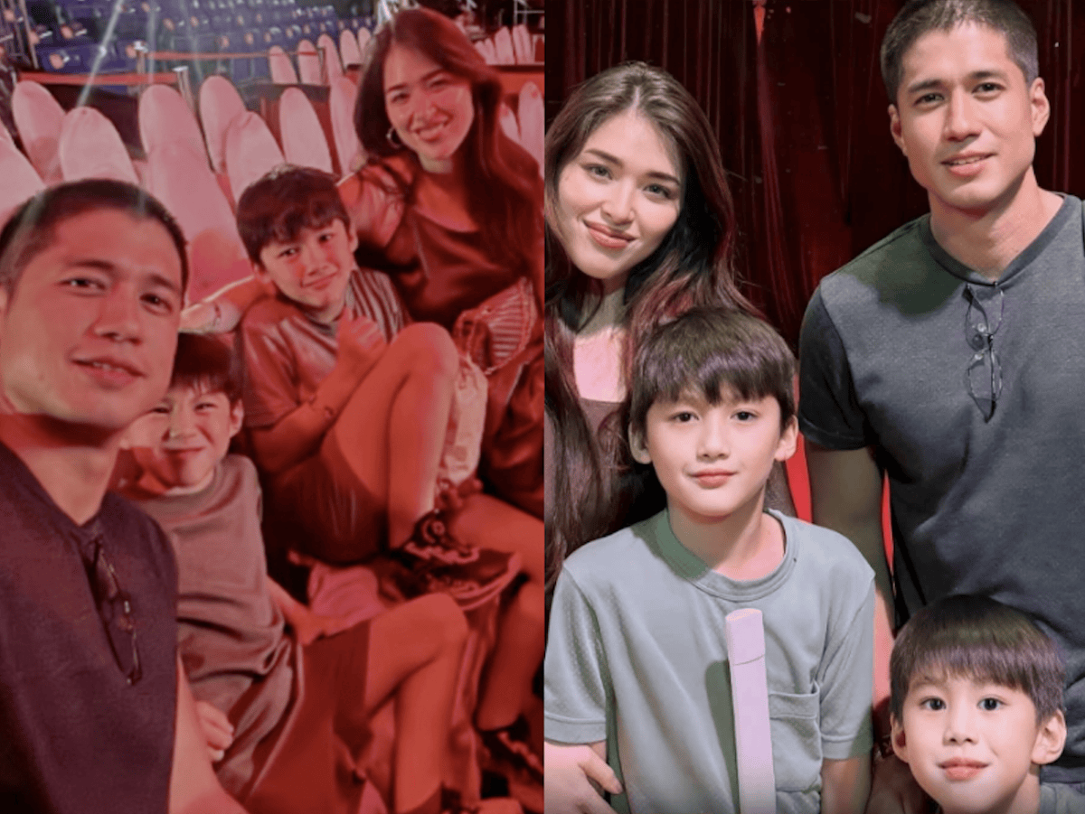 Aljur Abrenica, Kylie Padilla enjoy circus show with their kids