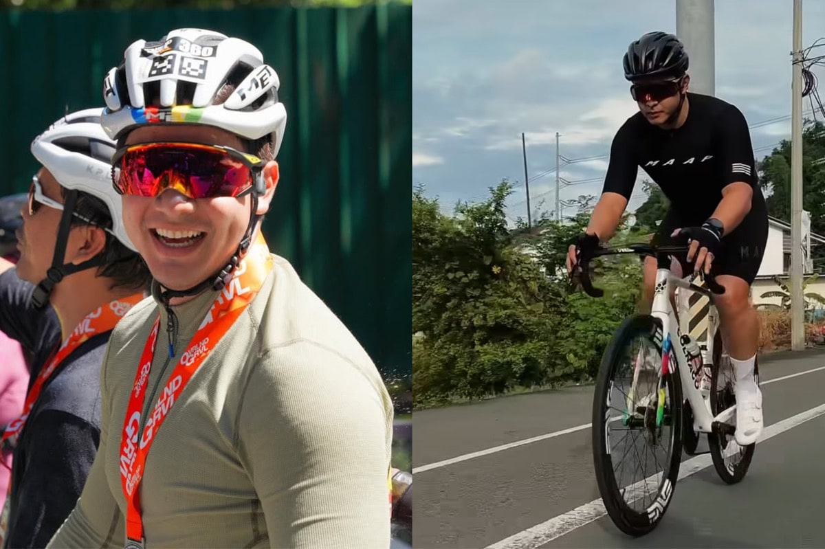 Alden Richards finishes first 100-kilometer bike ride