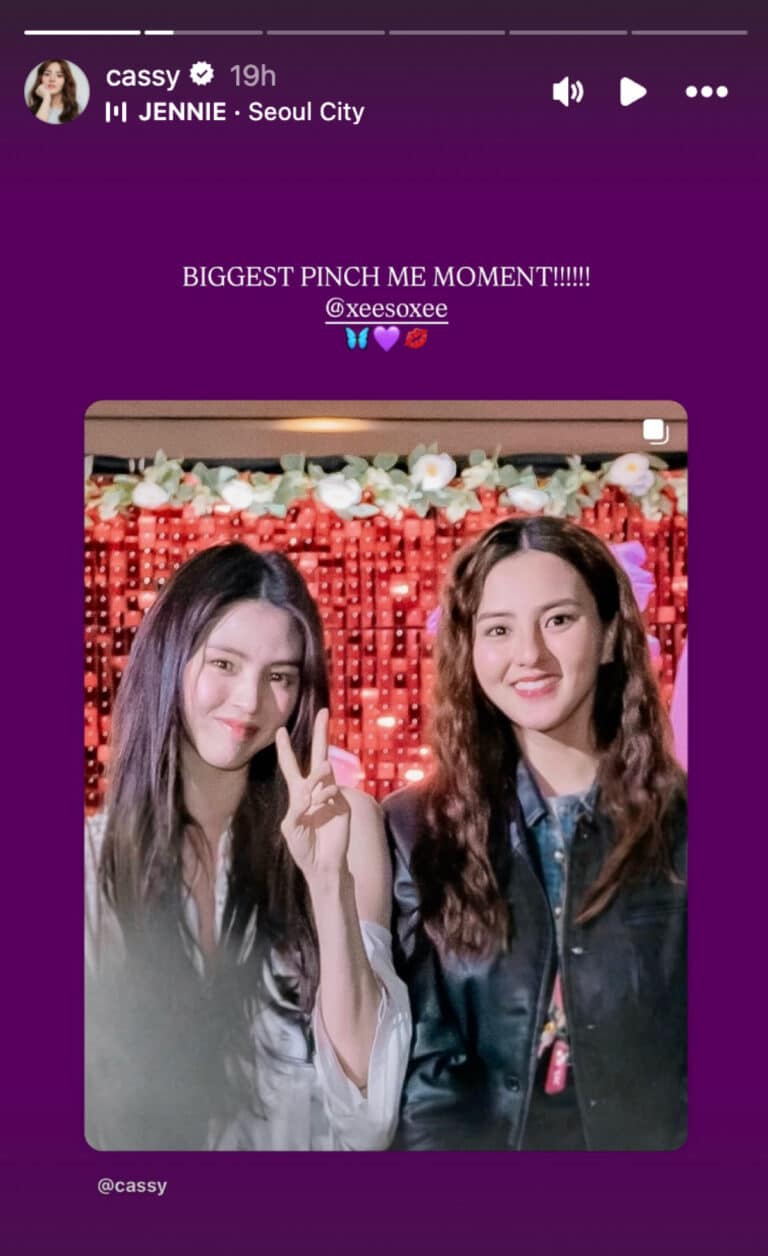 Cassy Legaspi meets 'dream girl' Han So-hee