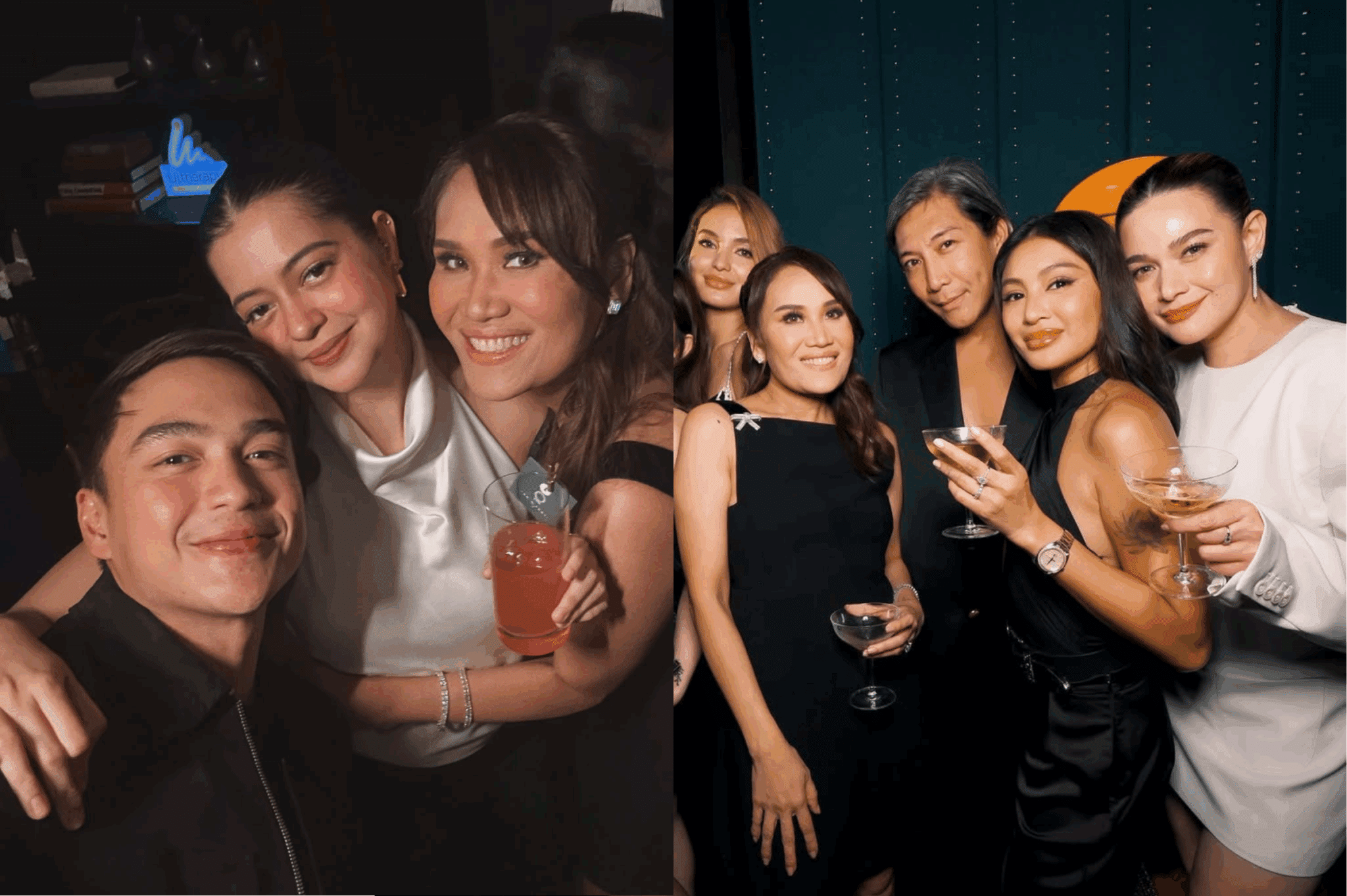 Bea Alonzo, Dominic Roque, Sue Ramirez cross paths at party