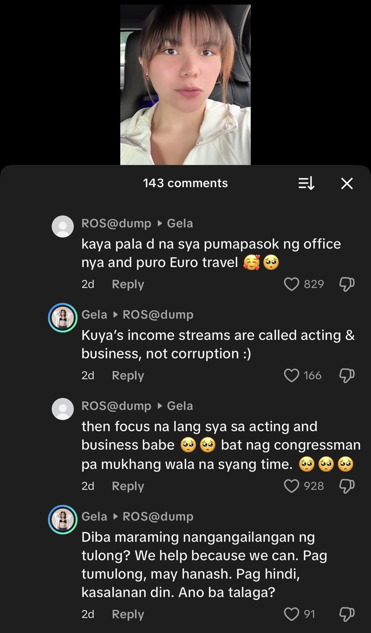 Gela Atayde stands up for her Kuya Arjo