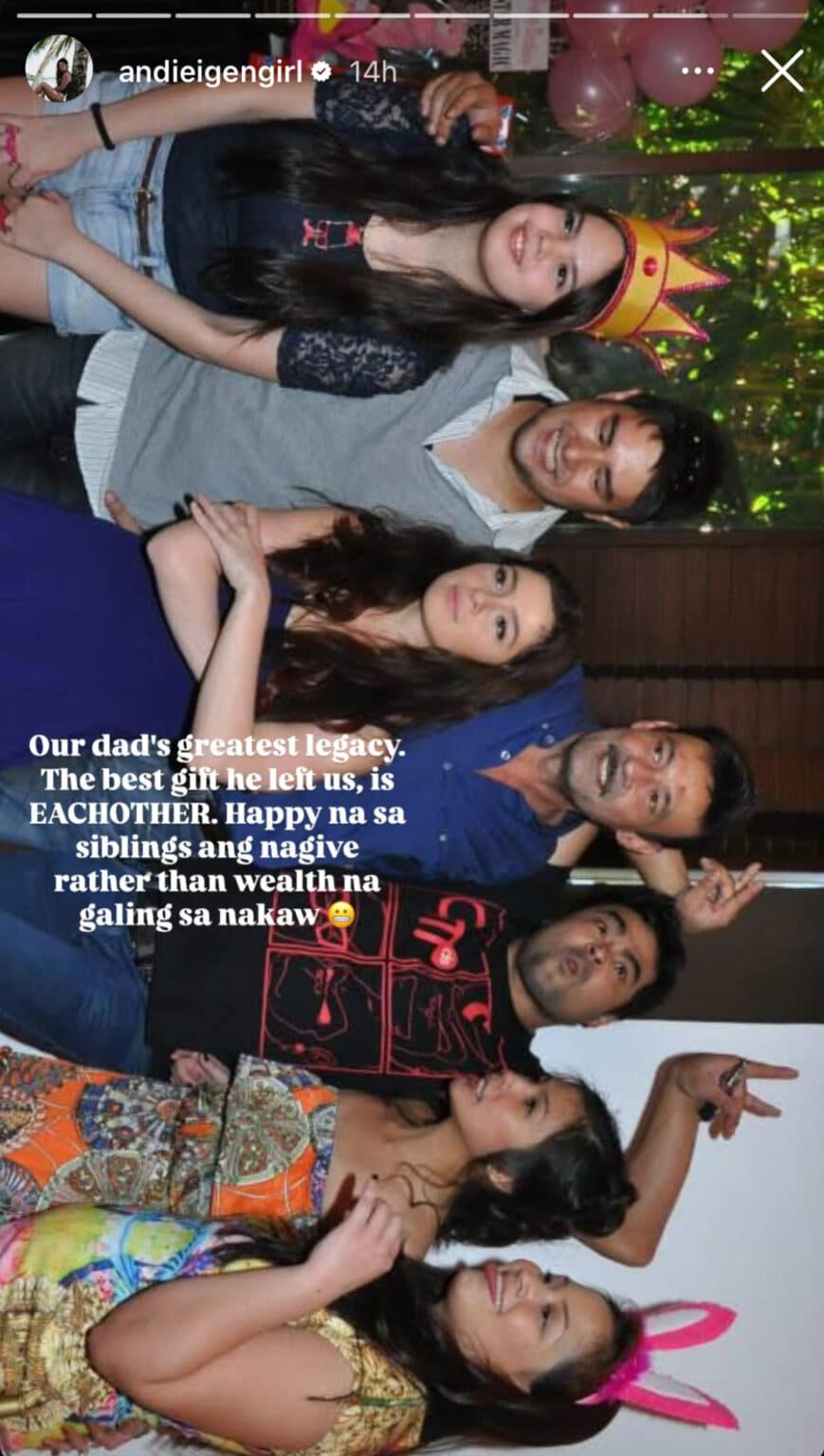 Andi Eigenmann on Mark Gil giving her siblings, not stolen wealth