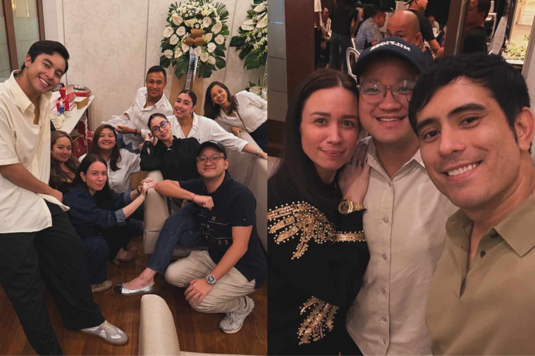 Gerald Anderson visits wake of ex-GF Julia Barretto's uncle Mito