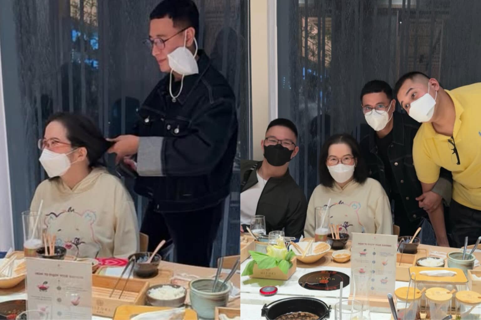 Kris Aquino out with kids Josh and Bimb, spends time with friends