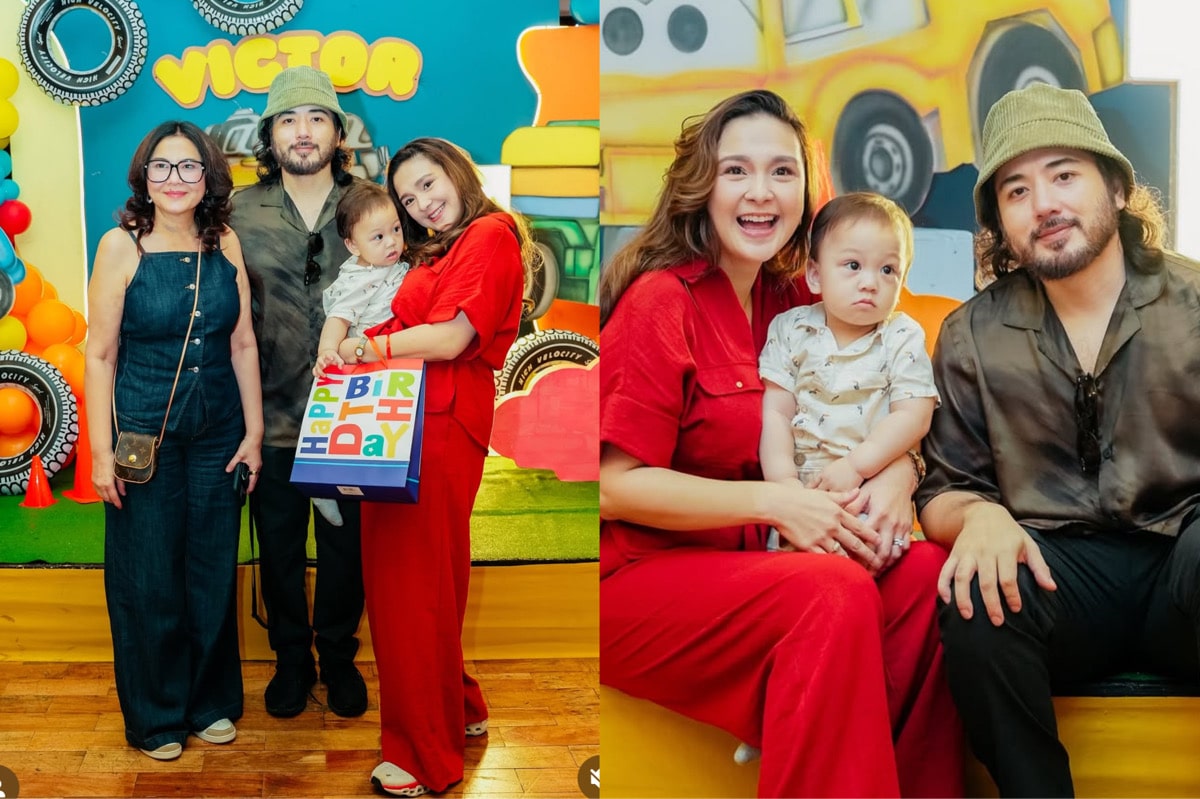 Renz Fernandez, Jef Gaitan celebrate son Victor’s 1st birthday