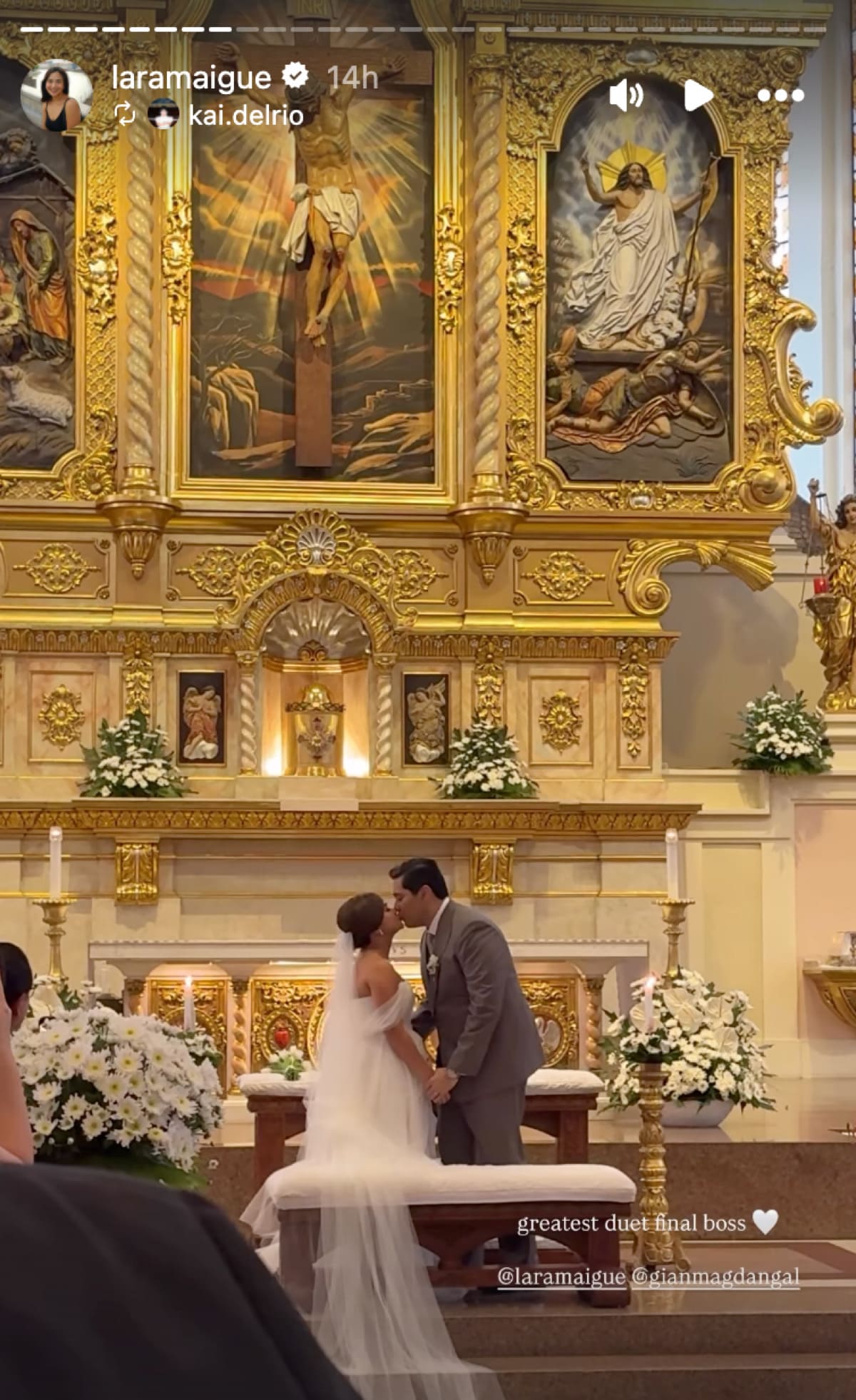 Gian Magdangal, Lara Maigue drop new song on wedding day