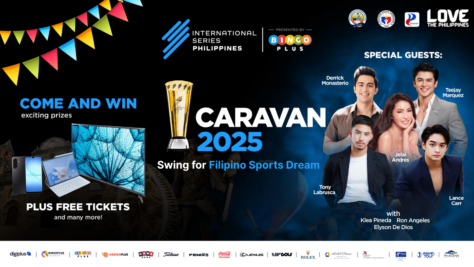 BingoPlus launches Caravan 2025, and branch activations as the International Series Philippines ...