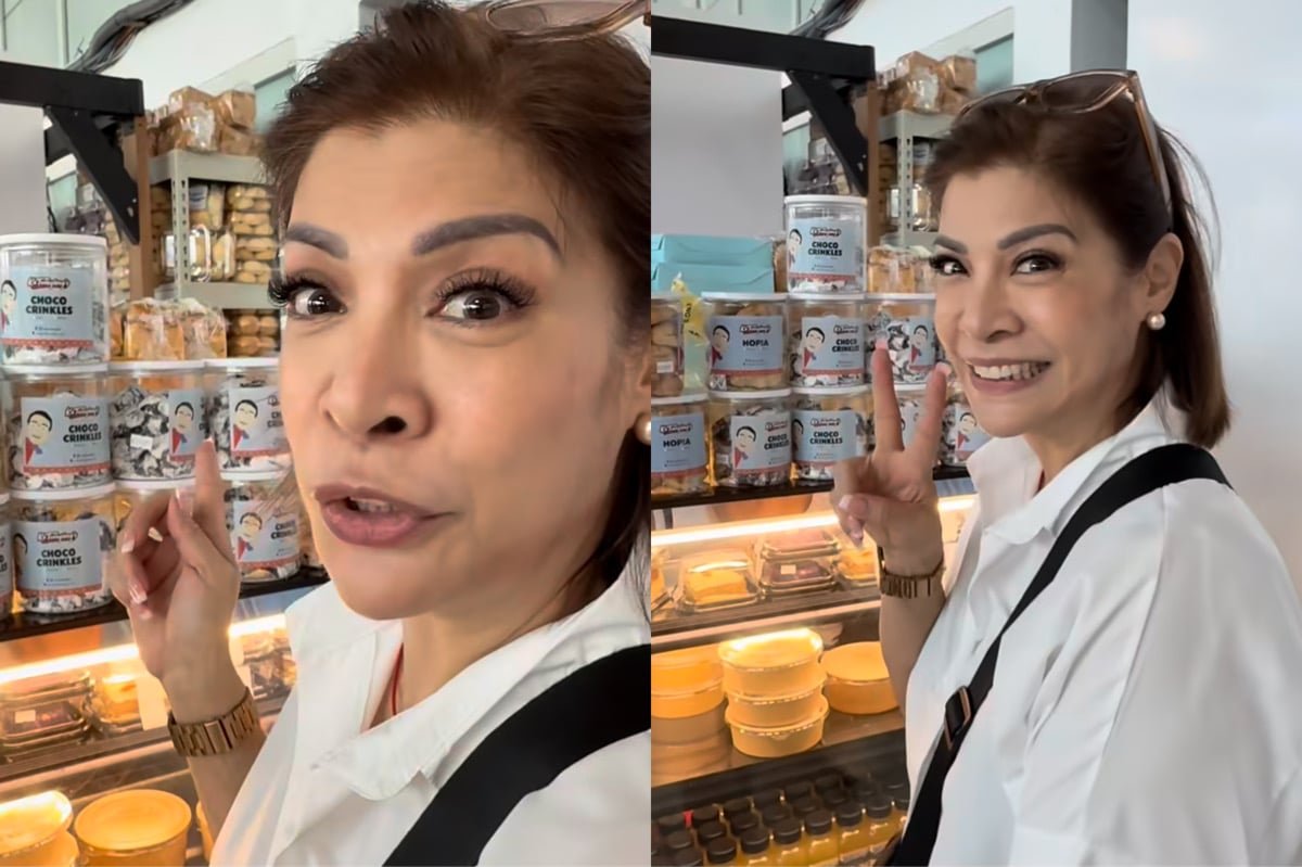 Pinky Amador out to "buy fake news" at Anthony Taberna’s store