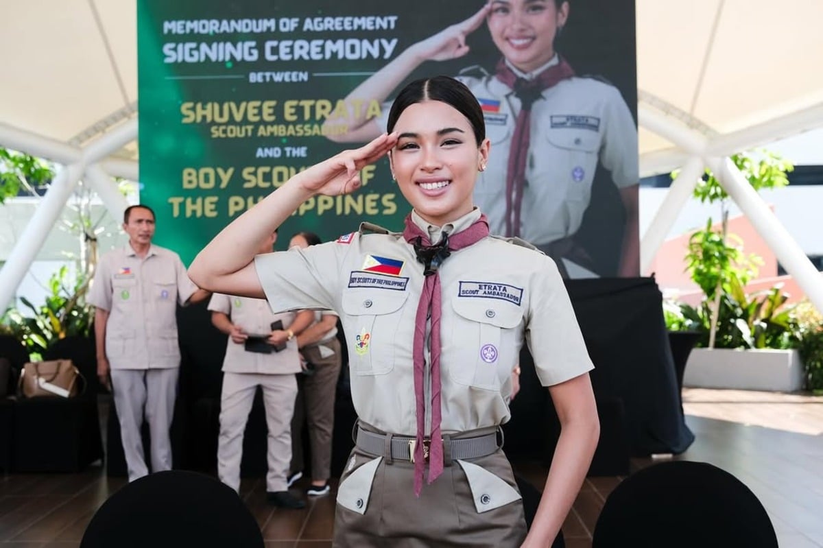 ‪Shuvee Etrata named first female scout ambassador of BSP