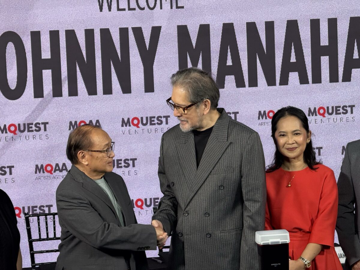 Johnny Manahan signs with MQuest Ventures, MQAA Artists