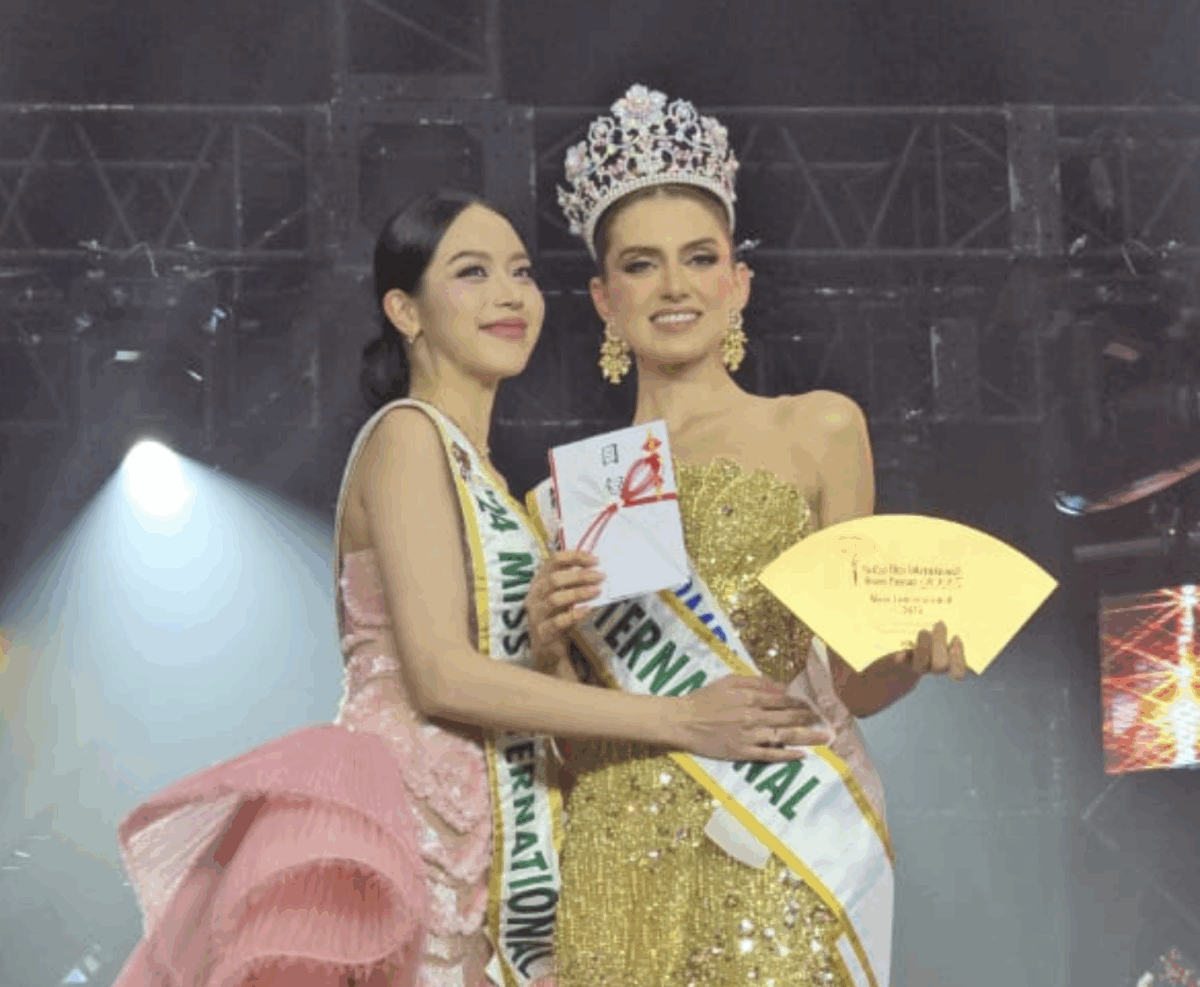 Catalina Duque of Colombia is Miss International 2025