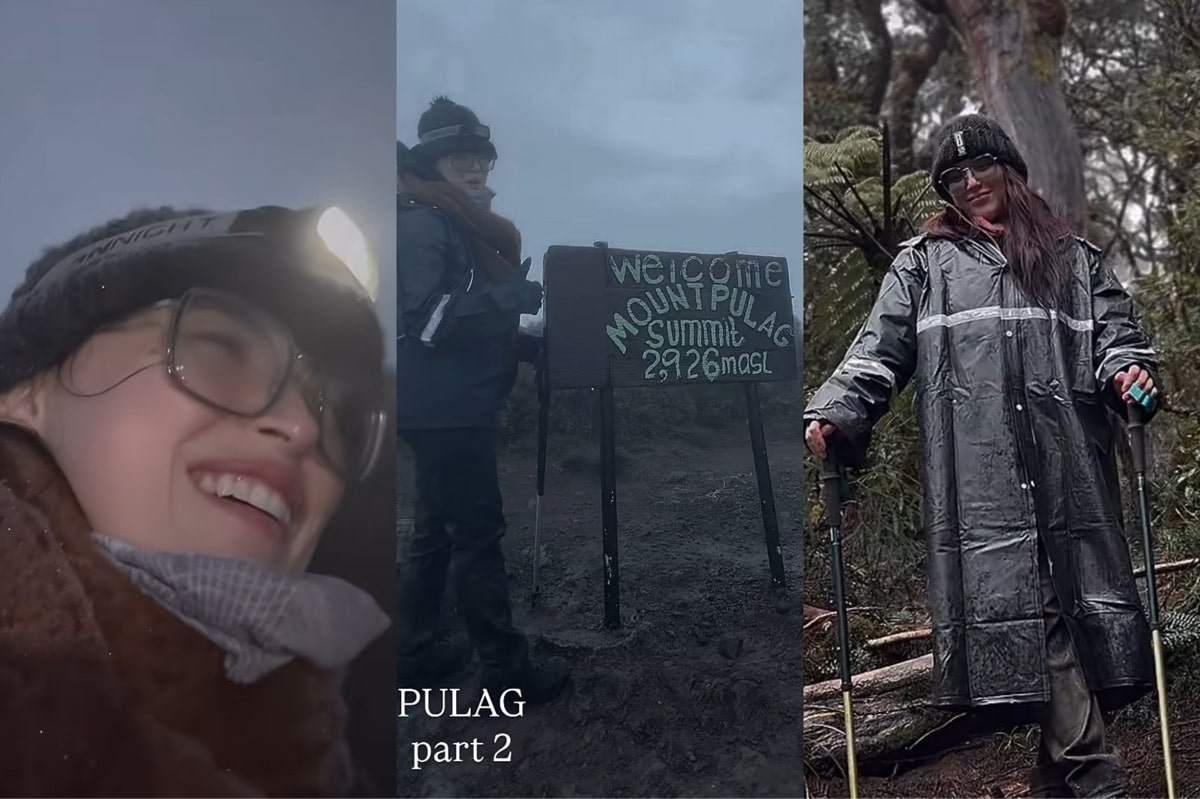 Kylie Padilla reaches Mt. Pulag summit: "Surreal"