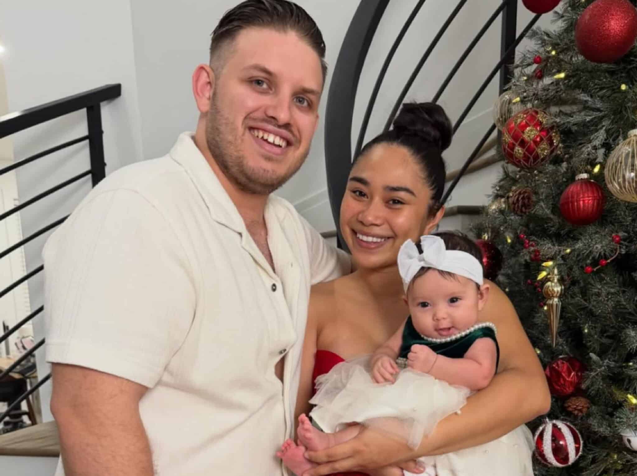 Jessica Sanchez marks first Christmas as a mom