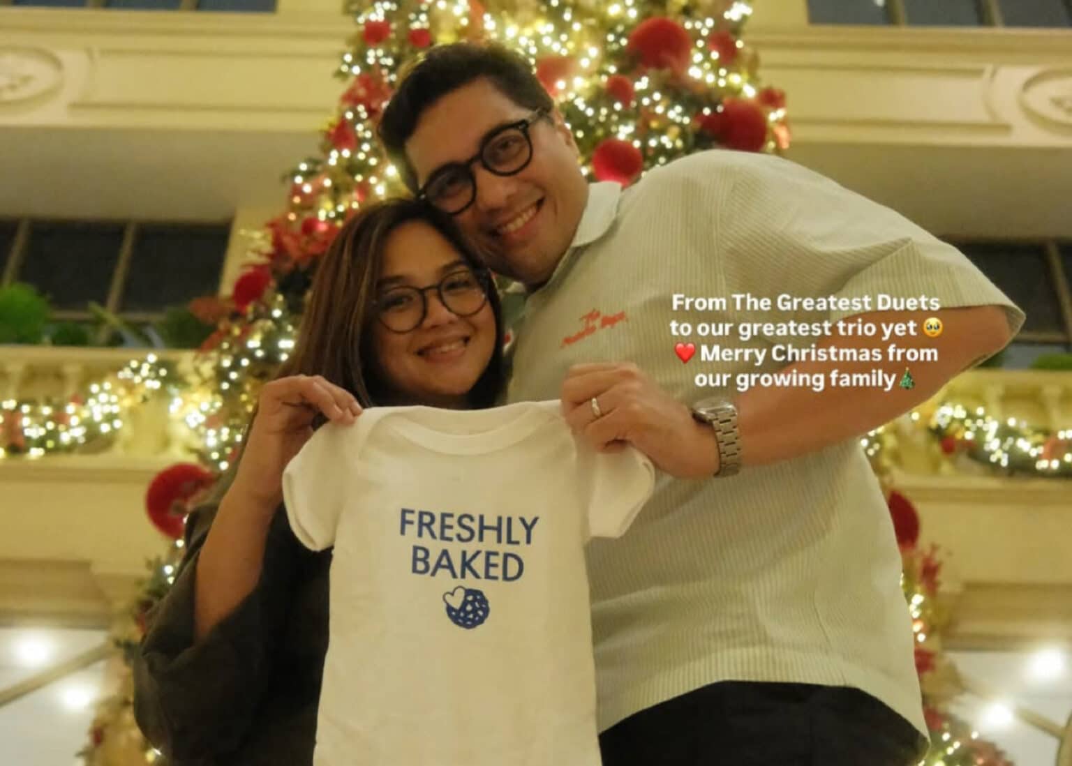 Gian Magdangal, Lara Maigue expecting first child