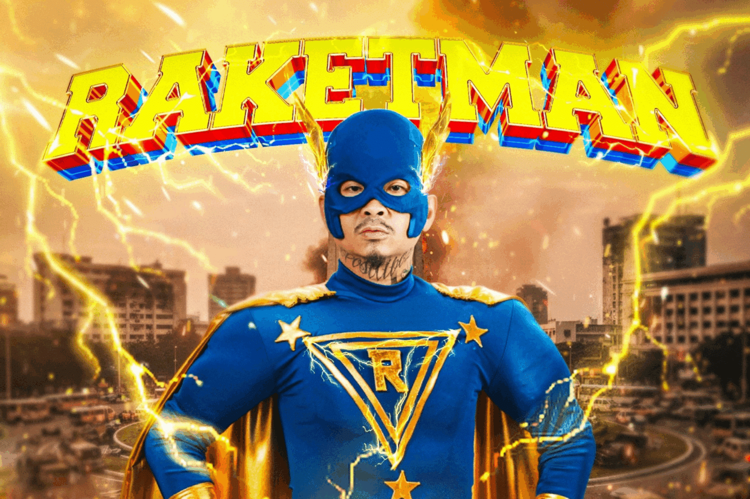 Boss Toyo introduces Filipino superhero Raketman