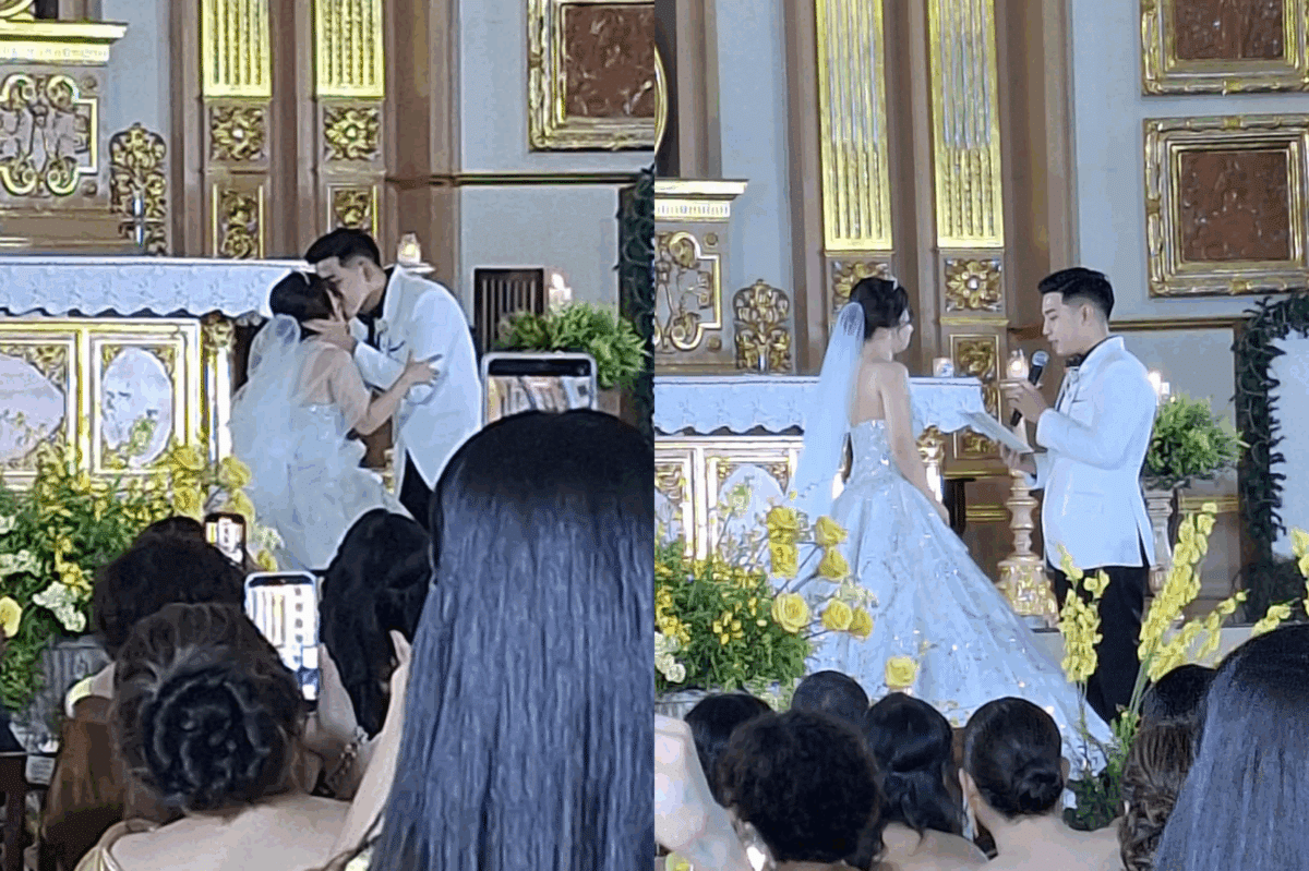 Kiray, Stephan Estopia say ‘I do’ at church ceremony