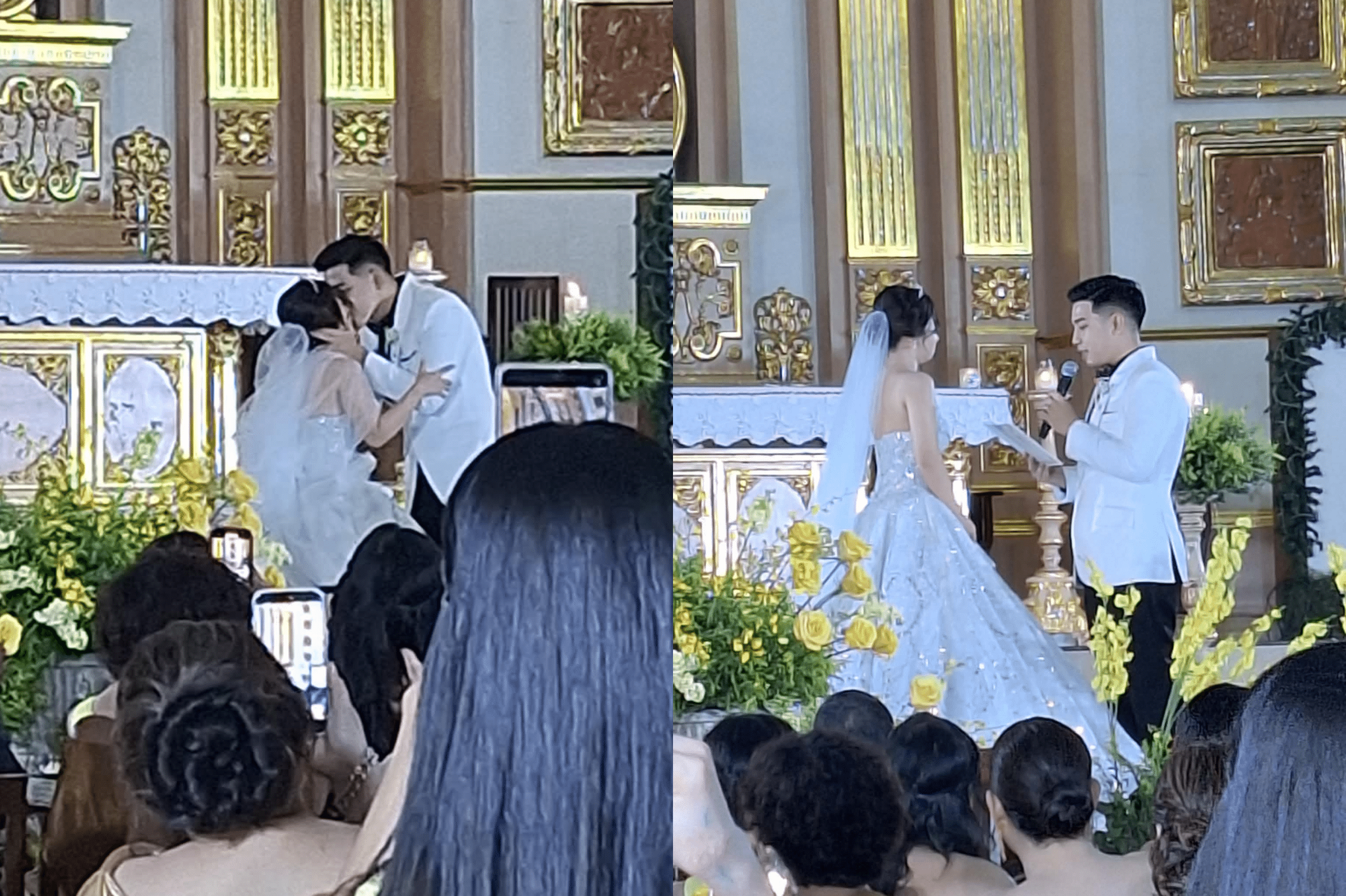 Kiray, Stephan Estopia say ‘I do’ at church ceremony