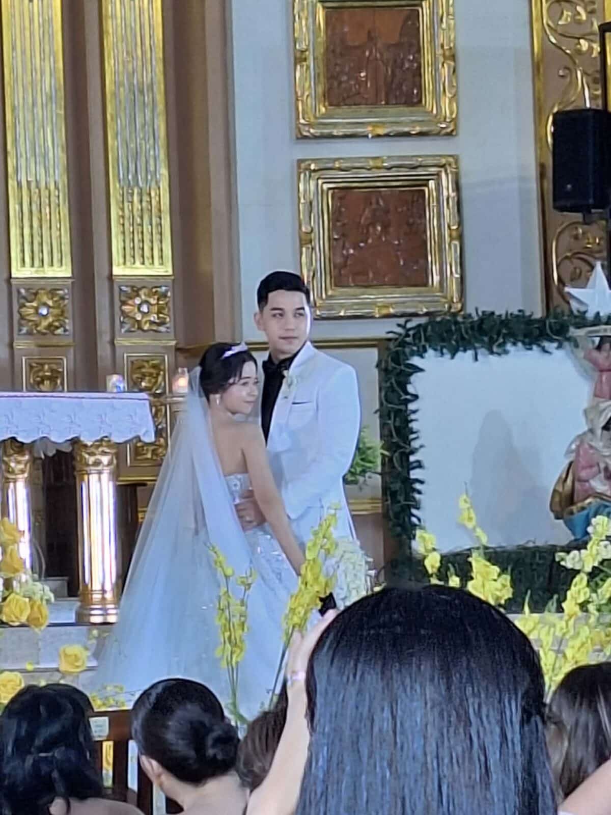 Kiray, Stephan Estopia say ‘I do’ at church ceremony