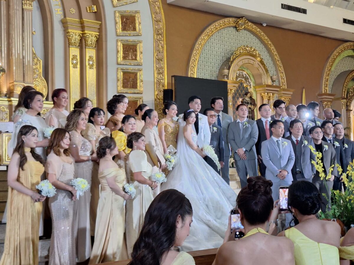 Kiray, Stephan Estopia say ‘I do’ at church ceremony