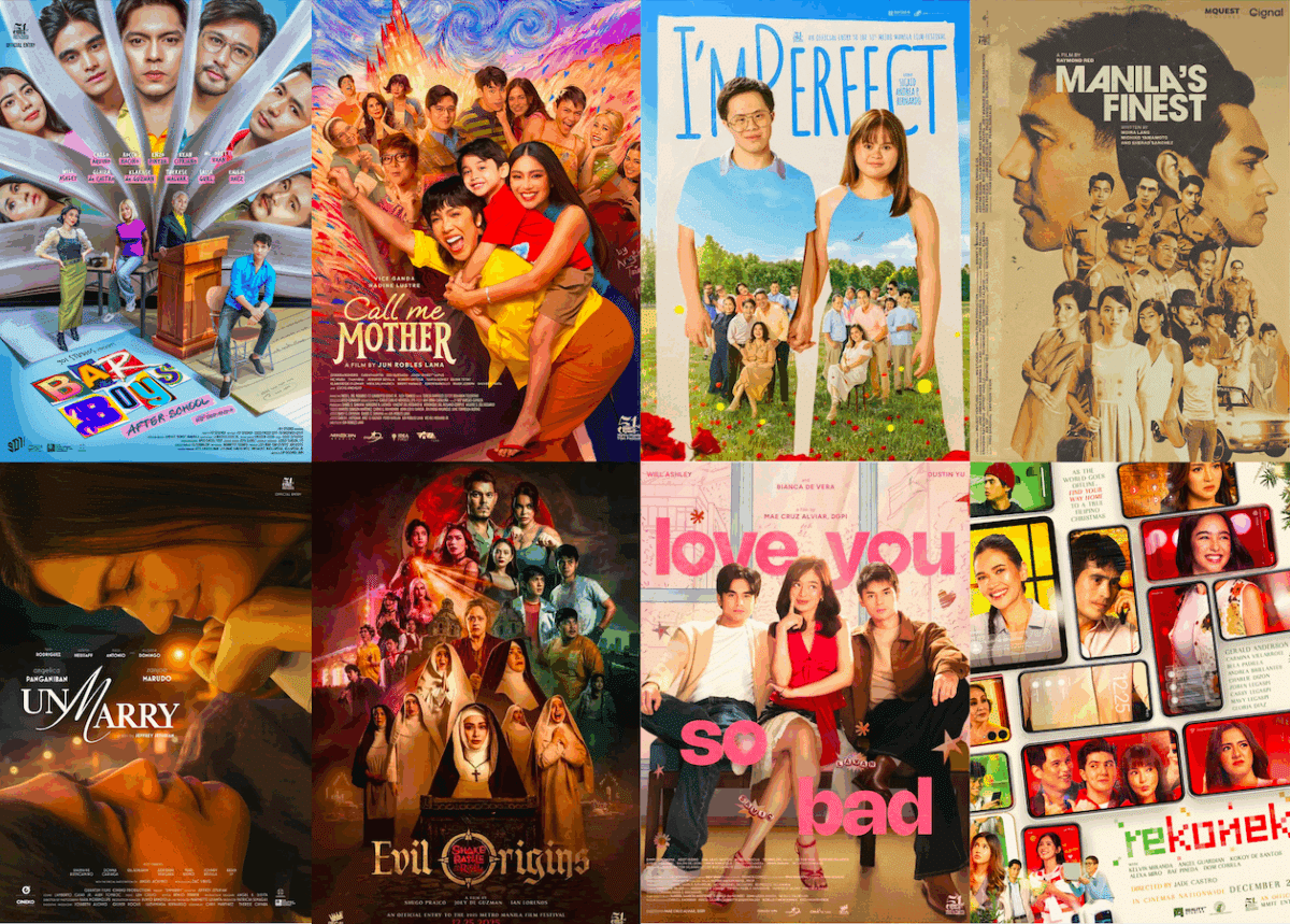 MMFF 2025 entries earn 'PG,' 'G' ratings from MTRCB