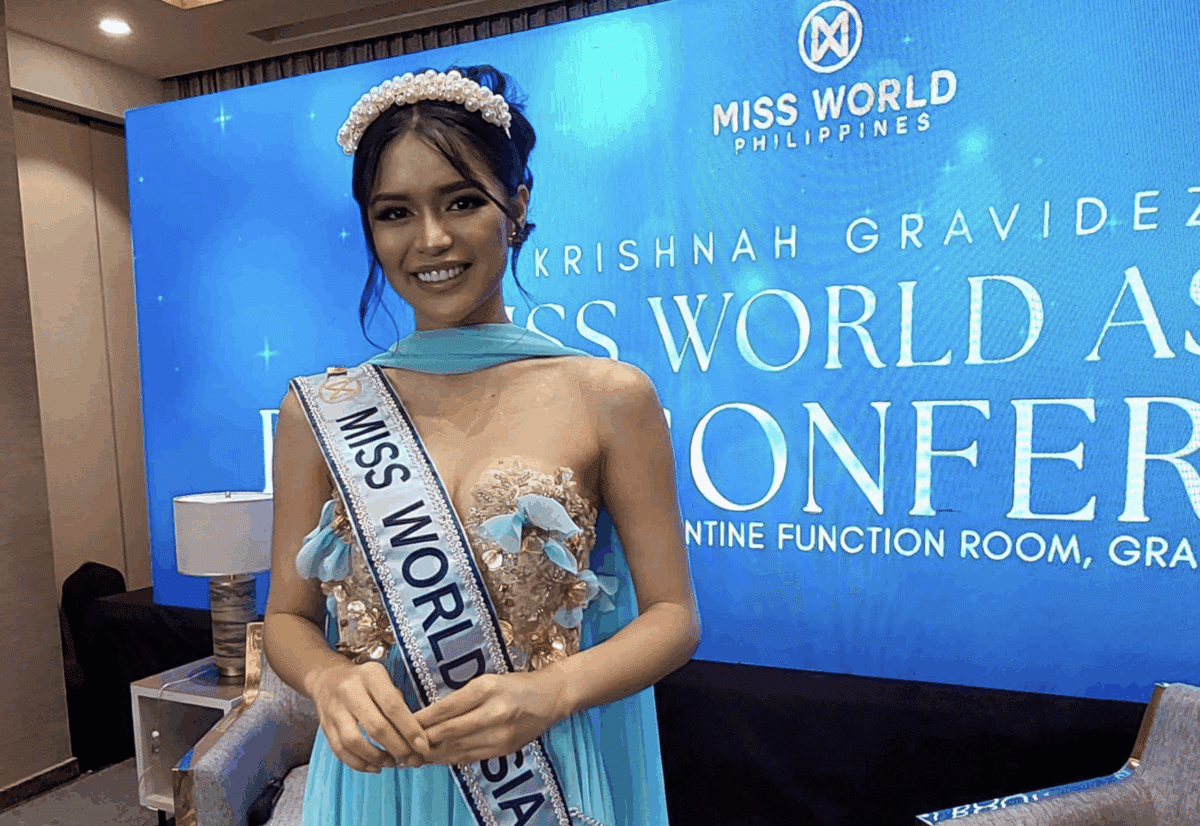 Krishnah Gravidez to crown Miss World PH successor Feb. 3
