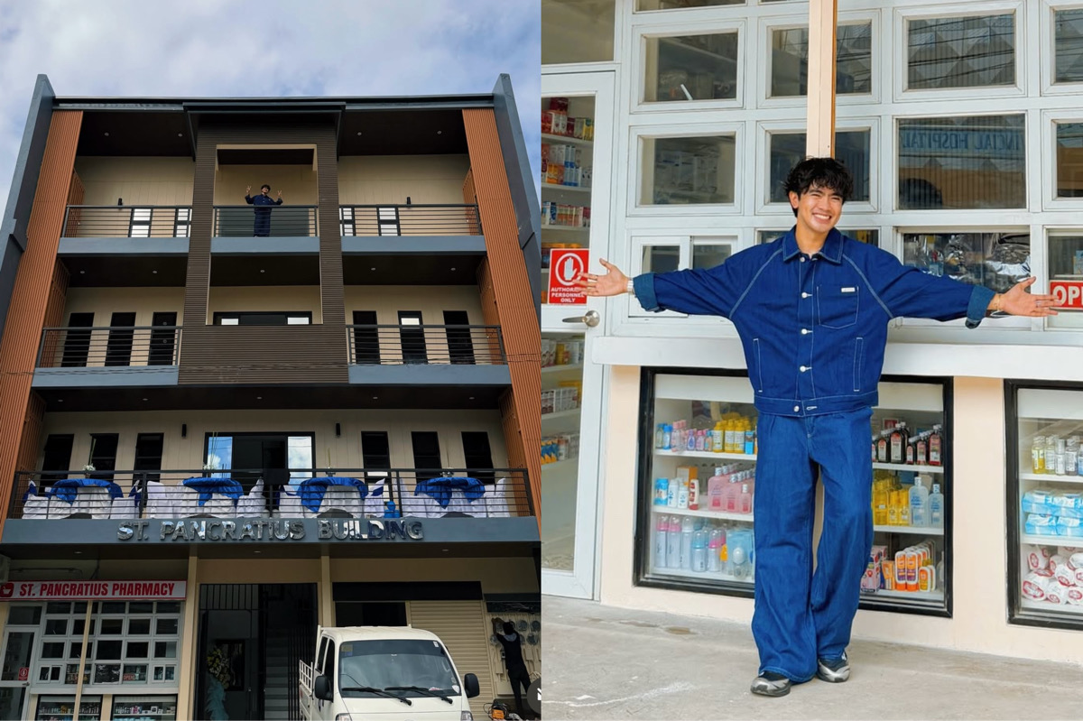 Arshie Larga gifts family with four-story building
