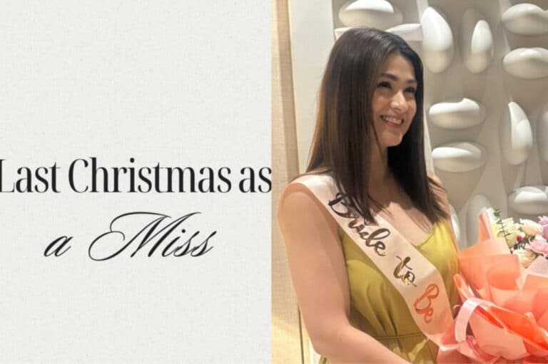 Carla Abellana celebrates 'last Christmas as a Miss'