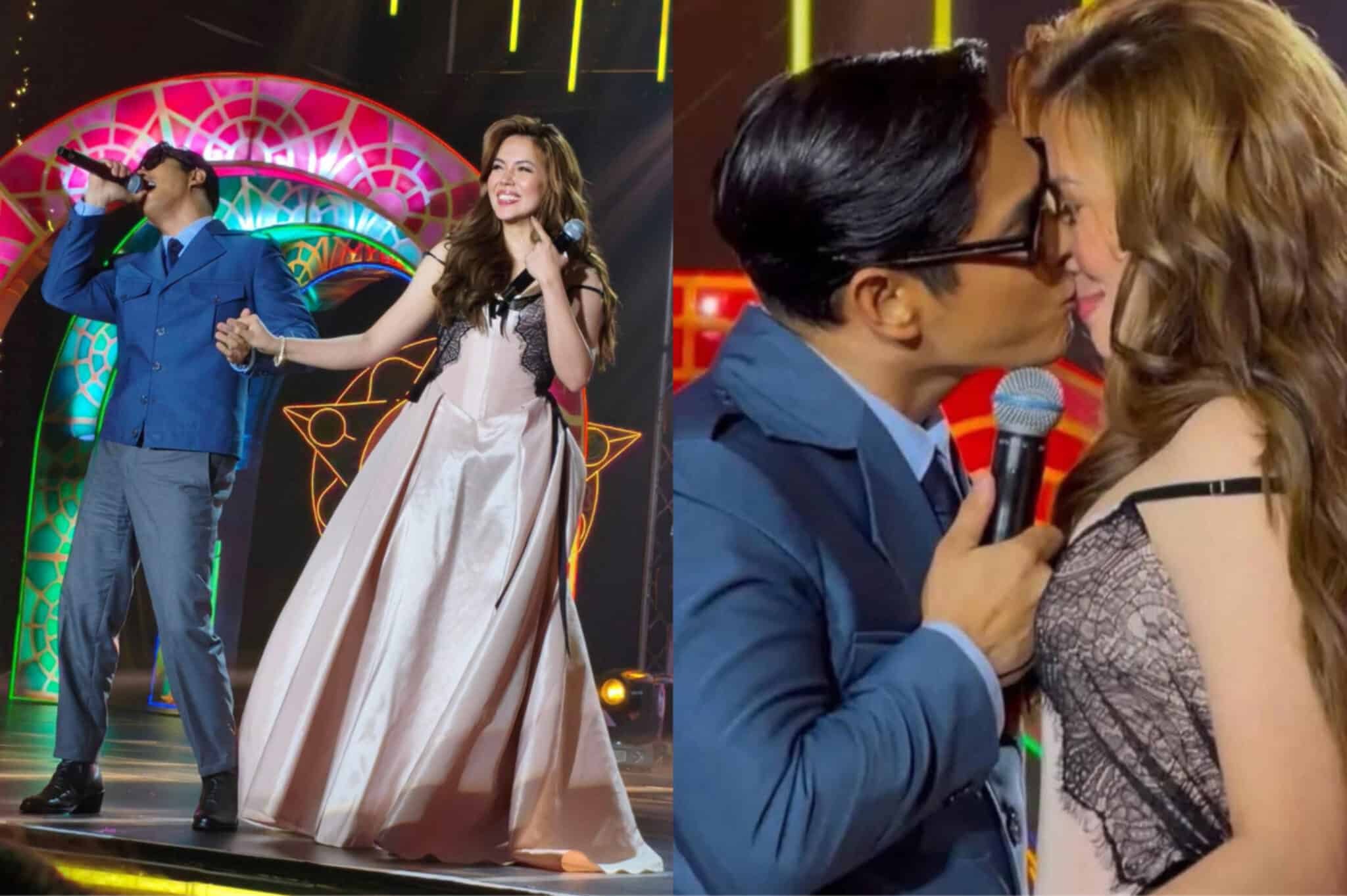 Coco Martin, Julia Montes show PDA with kiss on the lips