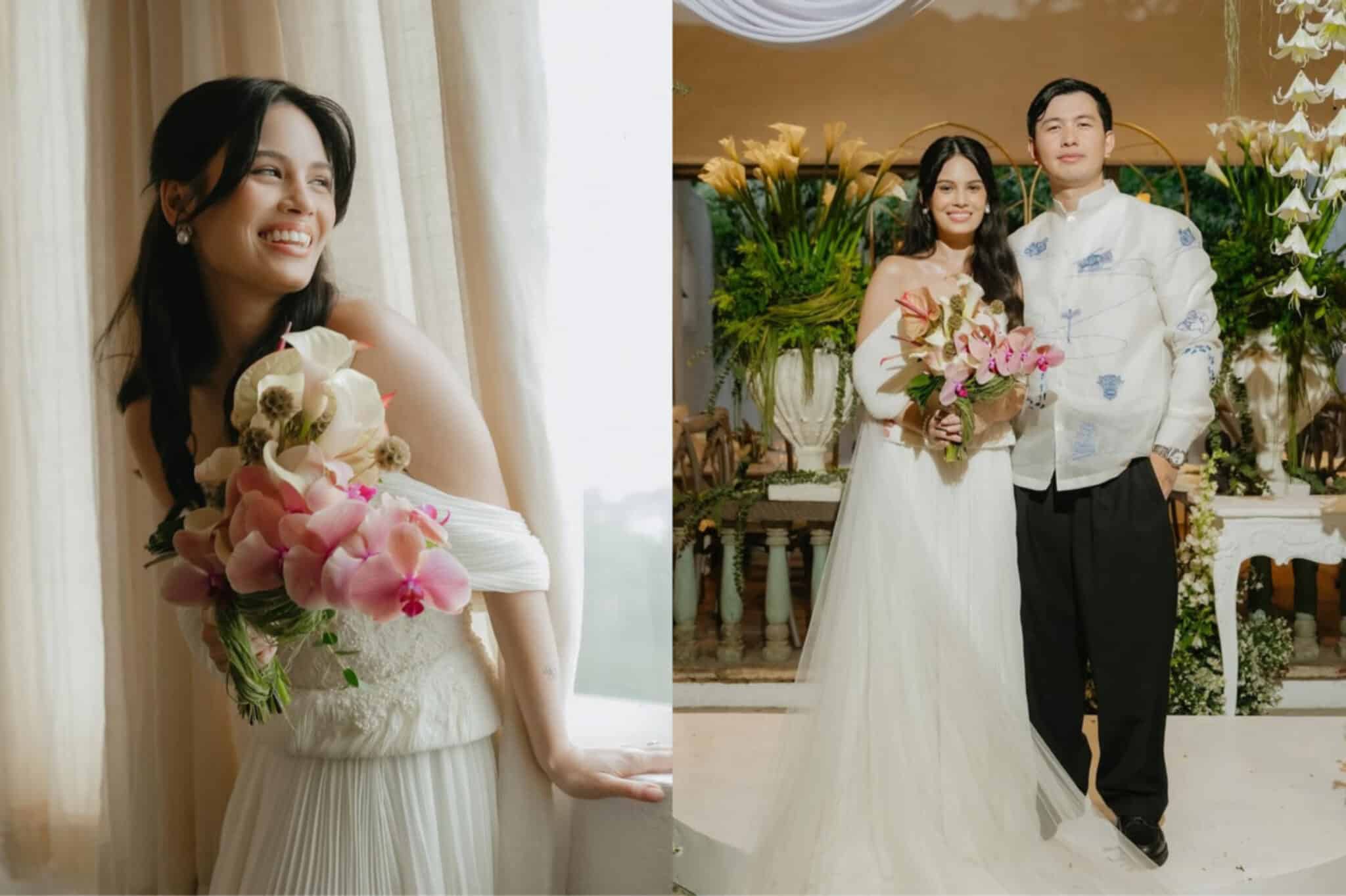 Leila Alcasid, Curtismith hold second wedding in PH